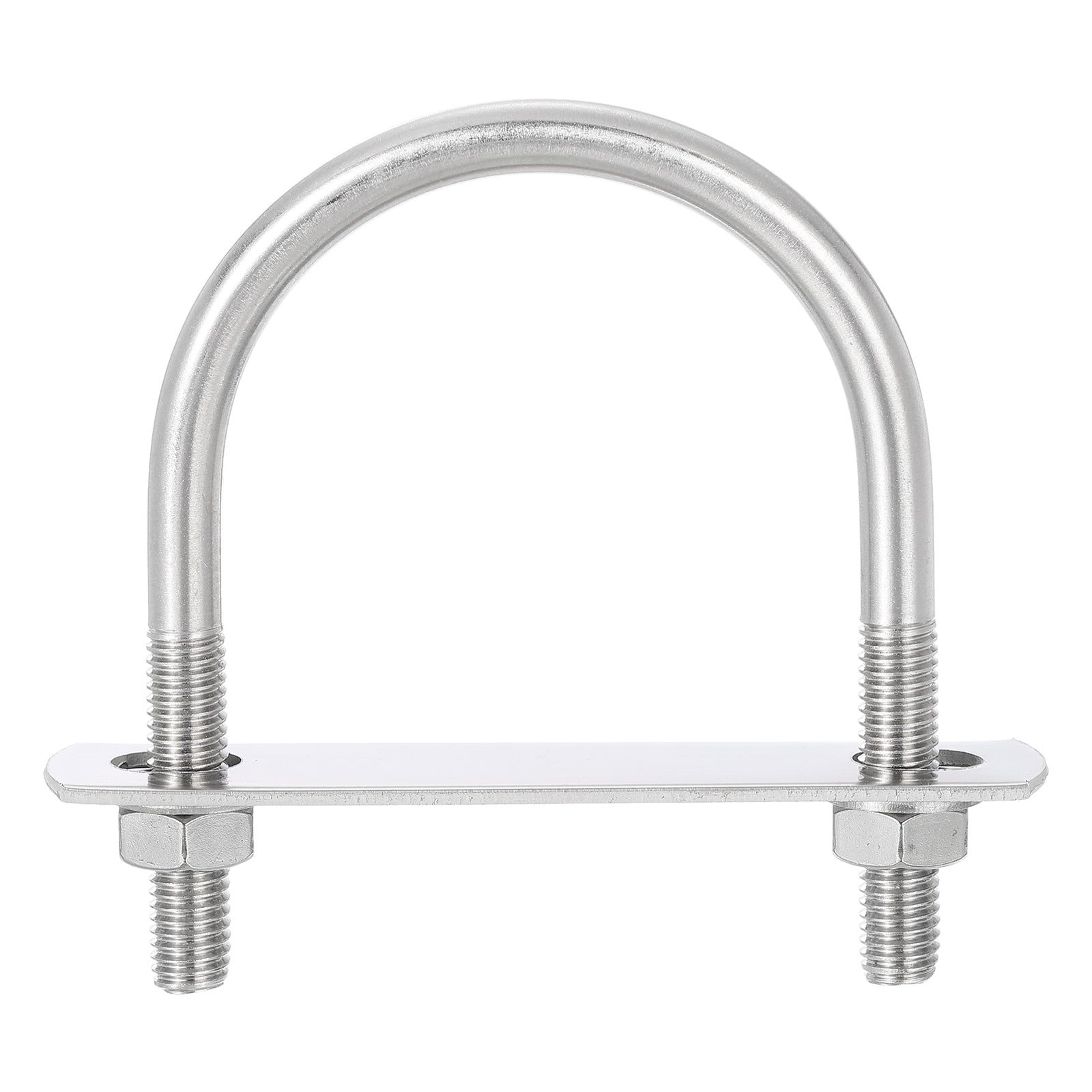 Uxcell Round U-Bolts, 8 Sets 58mm Inner Width 84mm Length M8 with Nuts ...