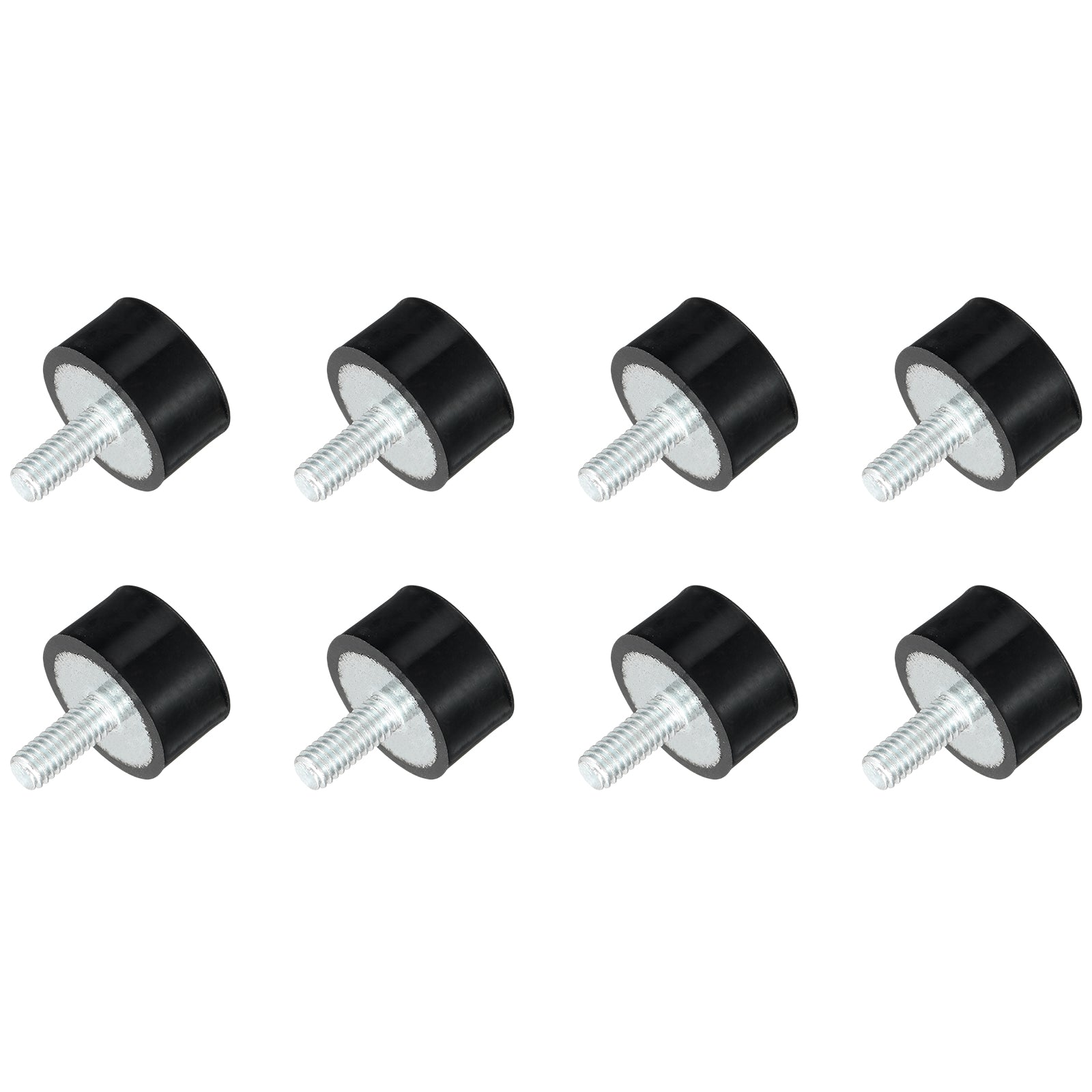 Uxcell M4 Thread Rubber Mounts, Vibration Isolators, Cylindrical W ...