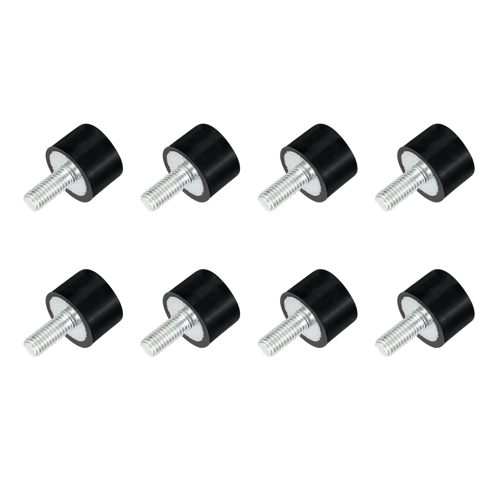 Uxcell M5 Thread Rubber Mounts, Vibration Isolators, Cylindrical W ...
