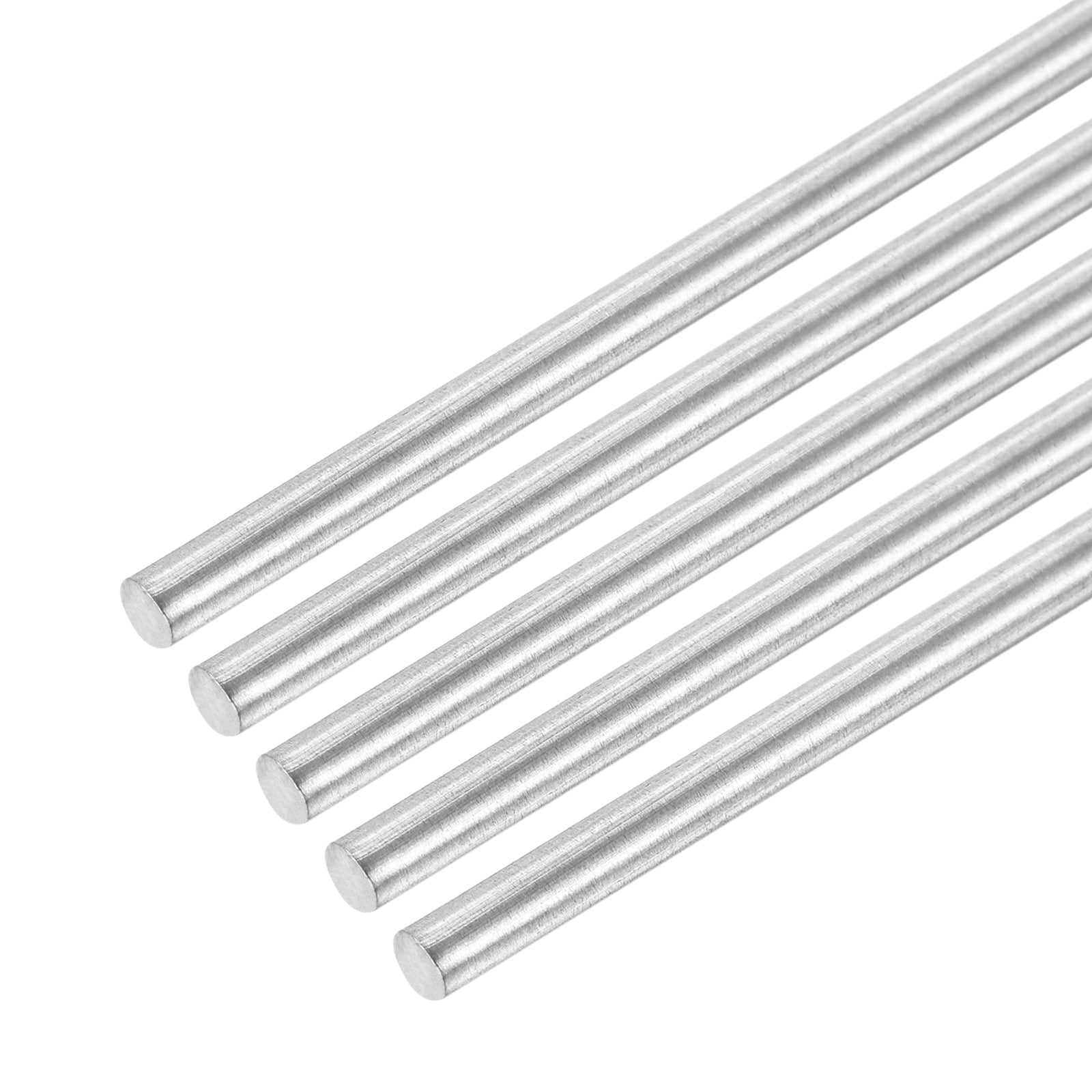 304 Stainless Steel Round Rods, 4mm x 240mm Solid Shaft Rods for DIY ...