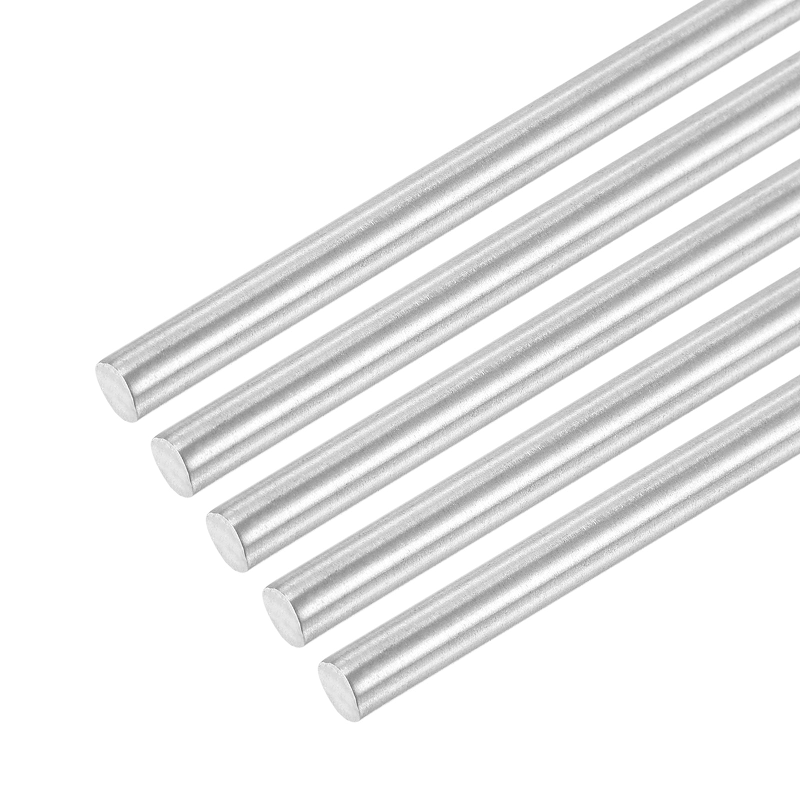 5pcs 304 Stainless Steel Round Rods, 5mm x 160mm Solid Shaft Rods ...