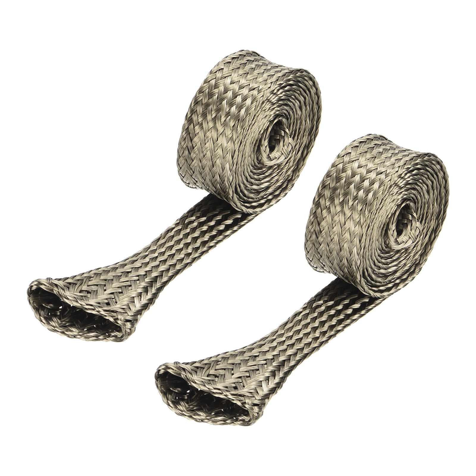 2Pcs Heat Shield Sleeve 0.3" ID 3Ft Fuel Line Heat Shield Sleeve 800 ...