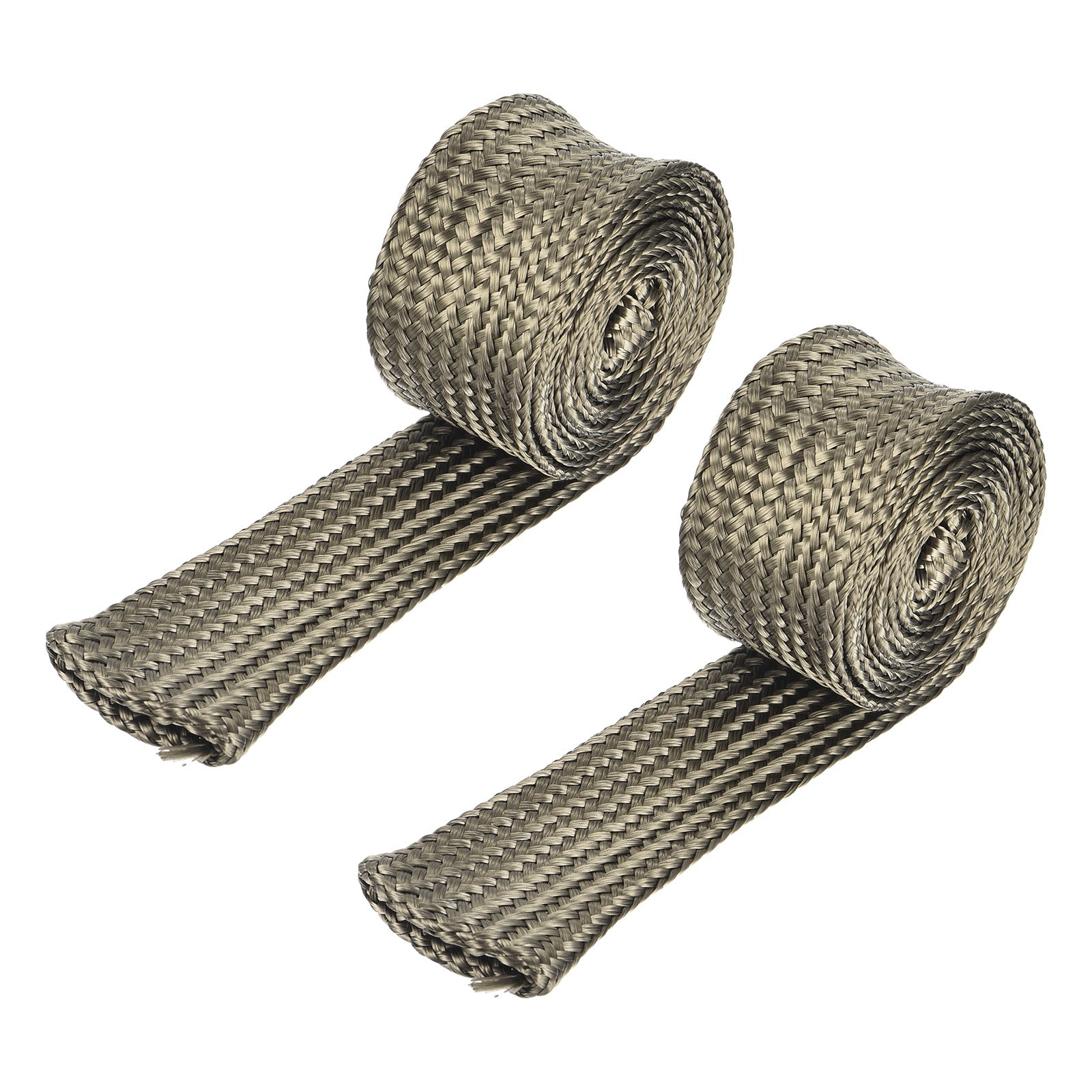 2 Pcs Heat Shield Sleeve, 5/8" ID 3 Feet Heat Sleeve Automotive Wire ...