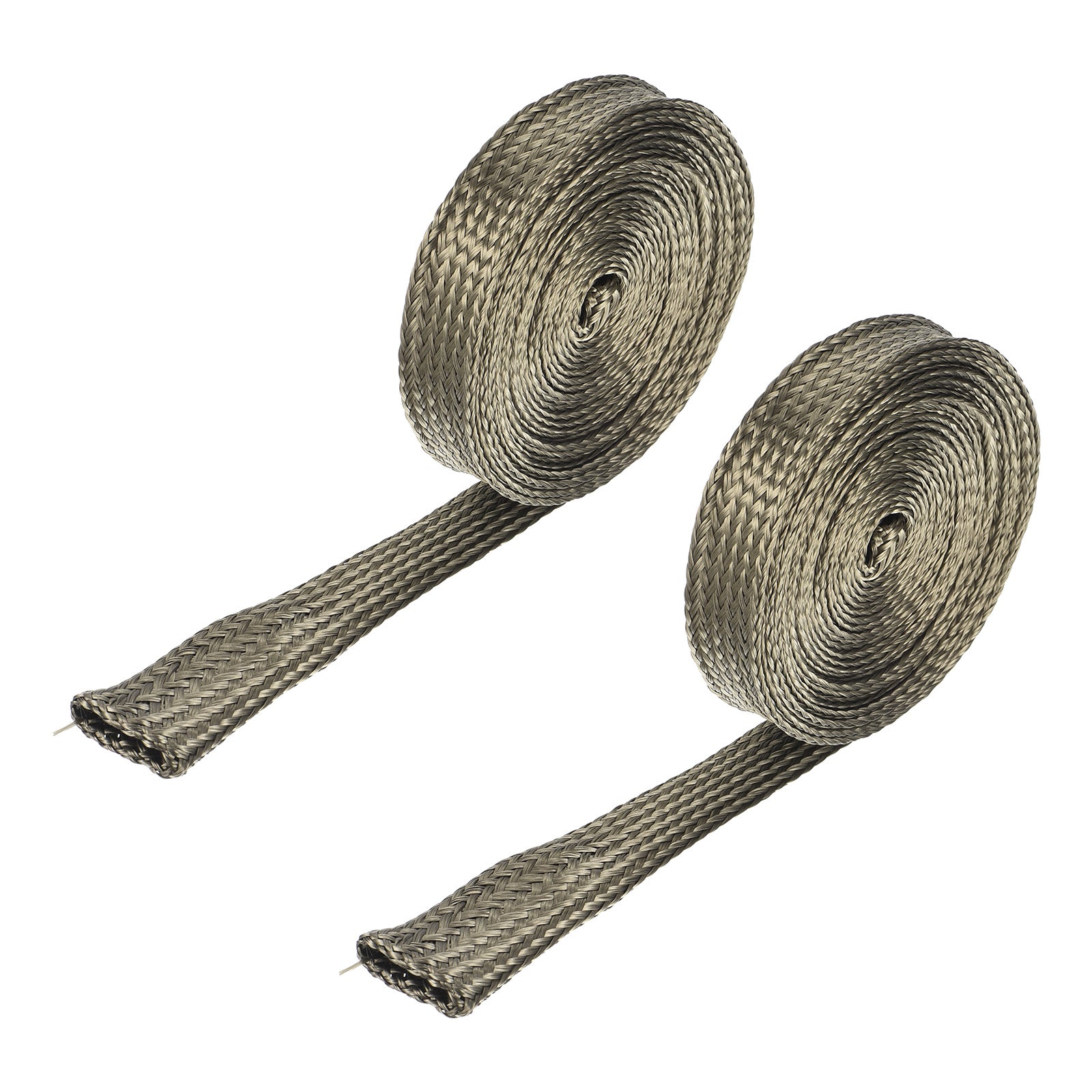 2 Pcs Heat Shield Sleeve, 5/16" ID 10 Feet Heat Sleeve Automotive Wire ...