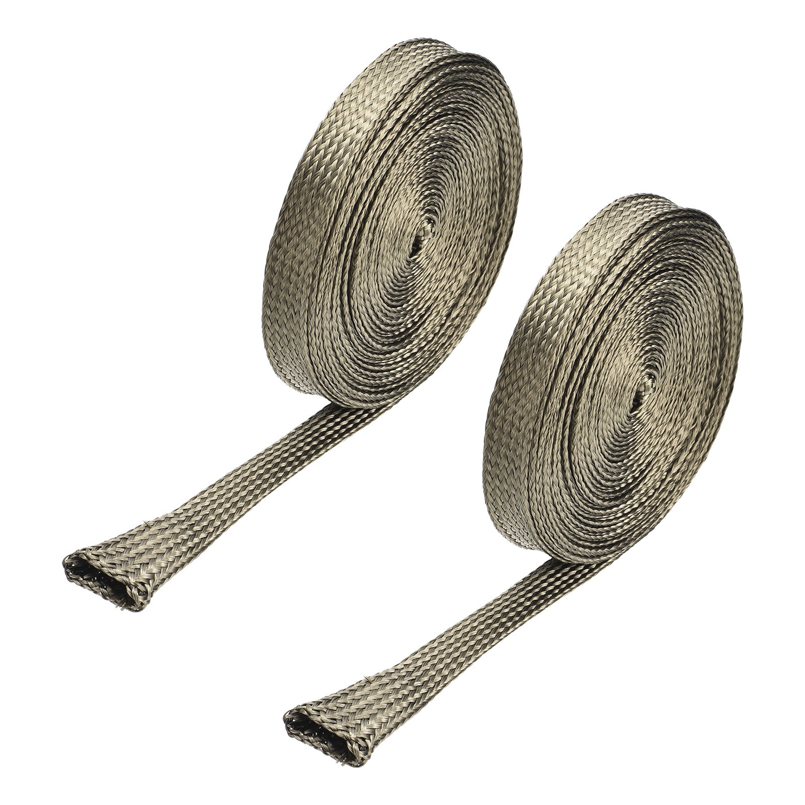 2 Pcs Heat Shield Sleeve, 5/16" ID 16 Feet Heat Sleeve Automotive Wire ...