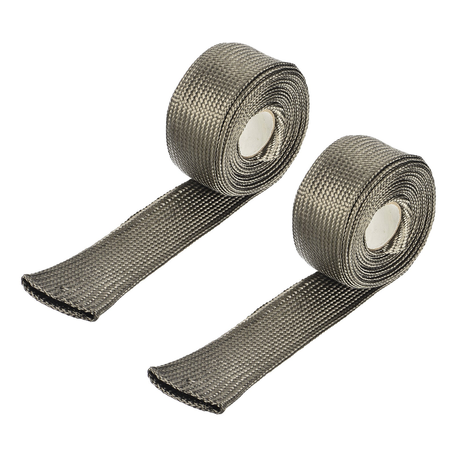 2Pcs Heat Shield Sleeve 0.8" ID 10Ft Fuel Line Heat Shield Sleeve 800 ...