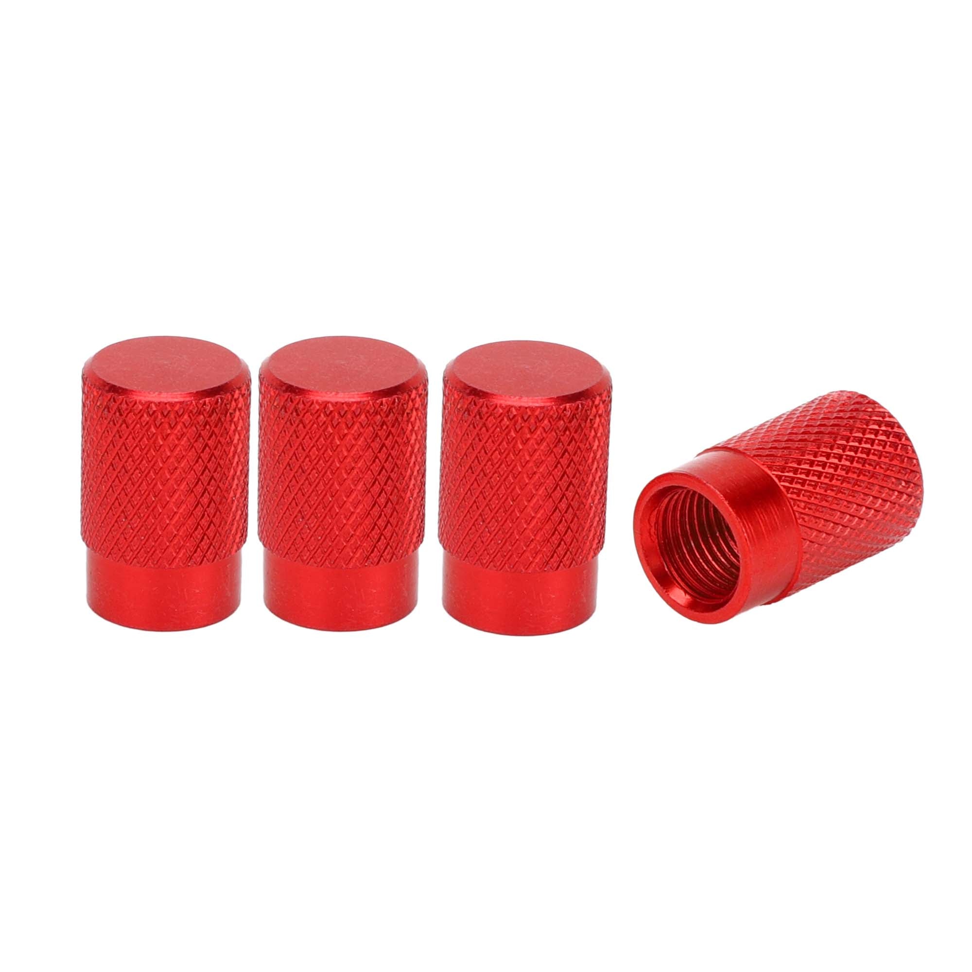 Tire Valve Stem Caps 11x16.5MM Car Wheel Valve Cap Aluminum Alloy Red ...