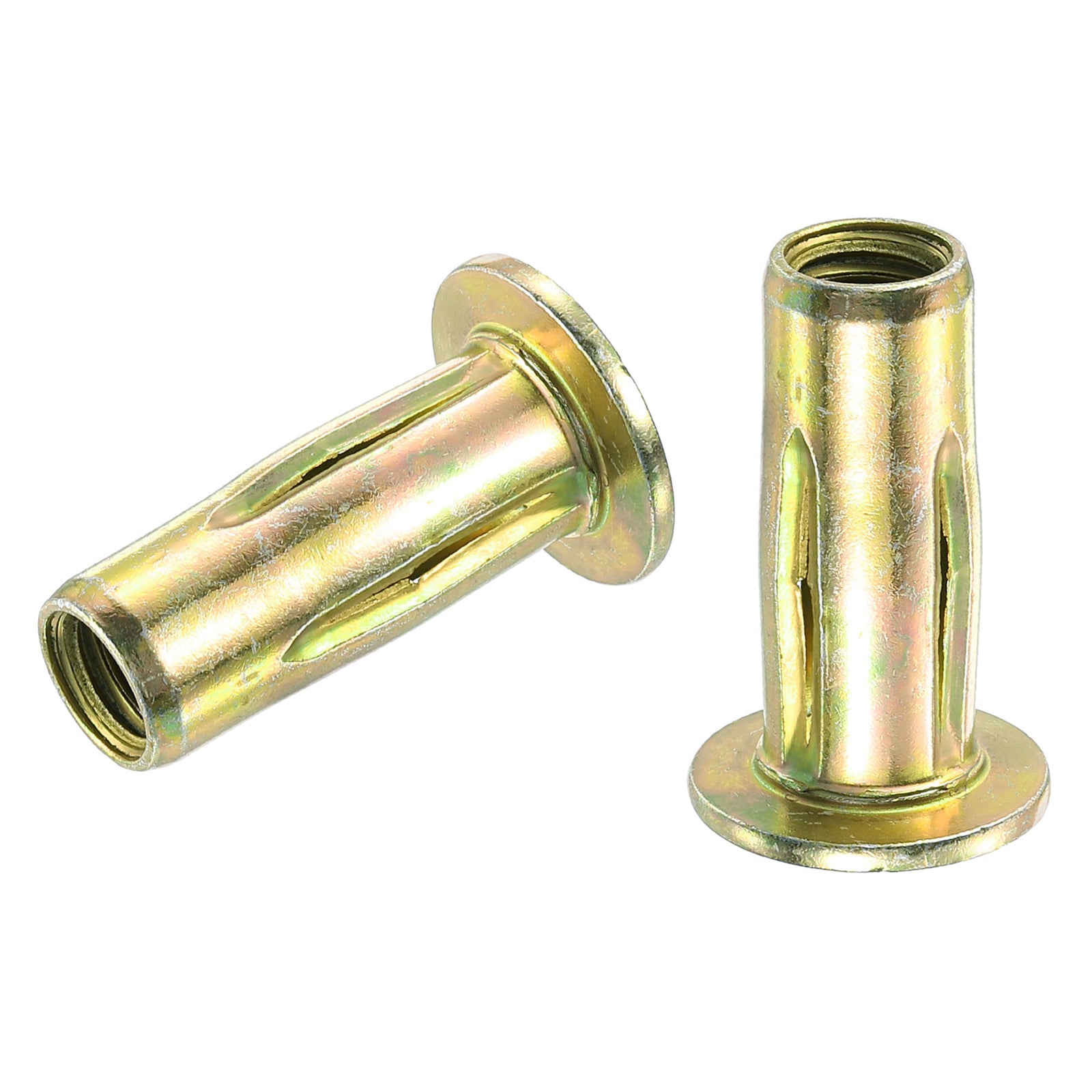 Uxcell 5/16-18 Multi-Grip Rivet Nuts, 30pcs Pre-Bulbed Insert Nut Gold ...