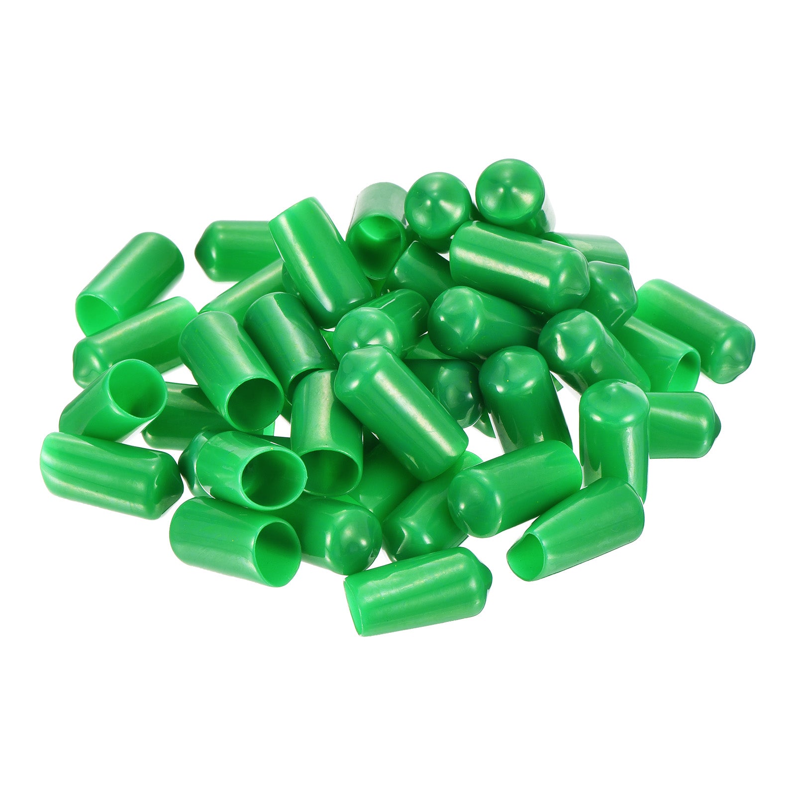 Uxcell 50pcs Rubber End Caps 10mm ID Vinyl Cap Cover Screw Protectors ...