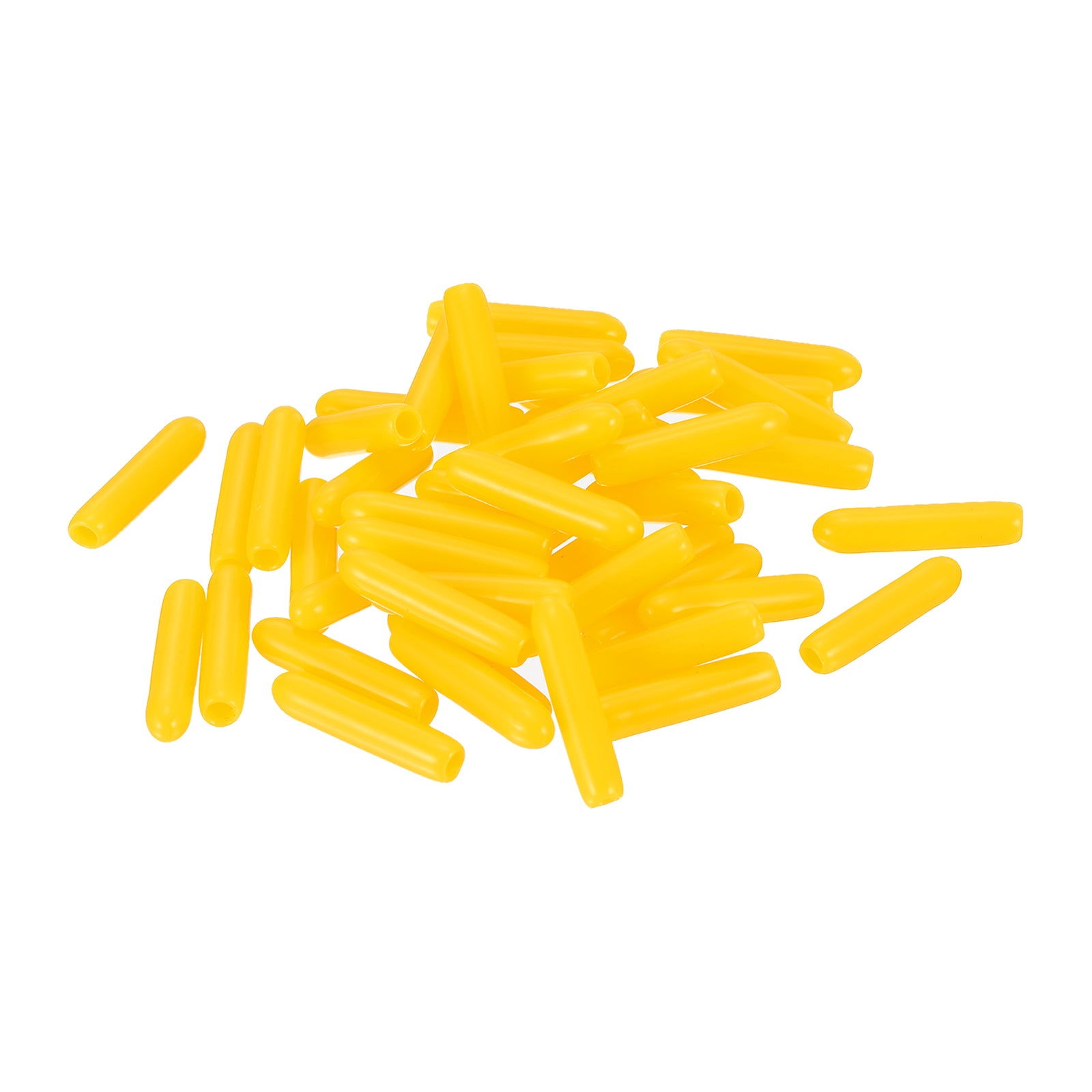 Uxcell 50pcs Rubber End Caps 2mm ID Vinyl Cap Cover Screw Protectors ...