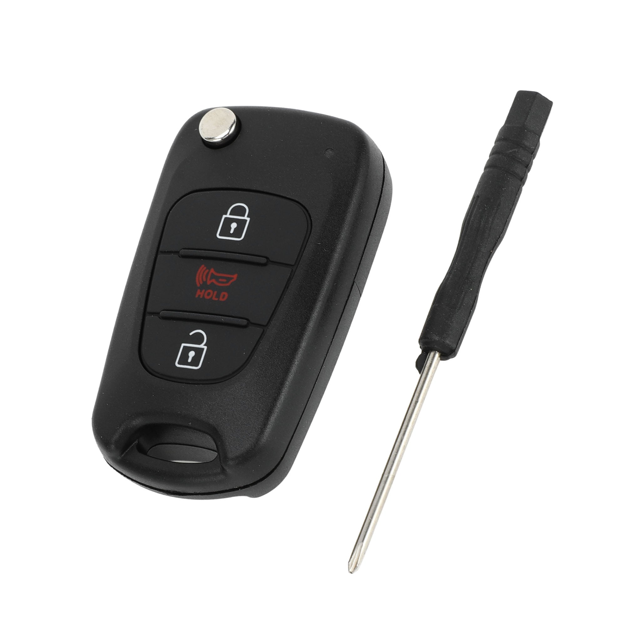 3 Buttons Keyless Entry Remote Fob Key Shell Case for Kia Rio 12-14 for ...