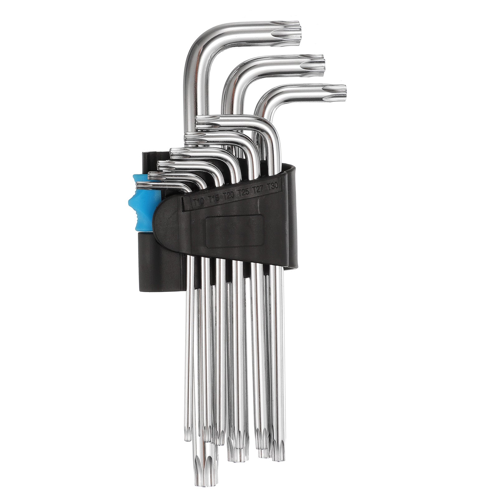 9pcs Anti Tamper Proof Torx Hex Key Wrench Set T10-T50 Long Arm L-Shape ...