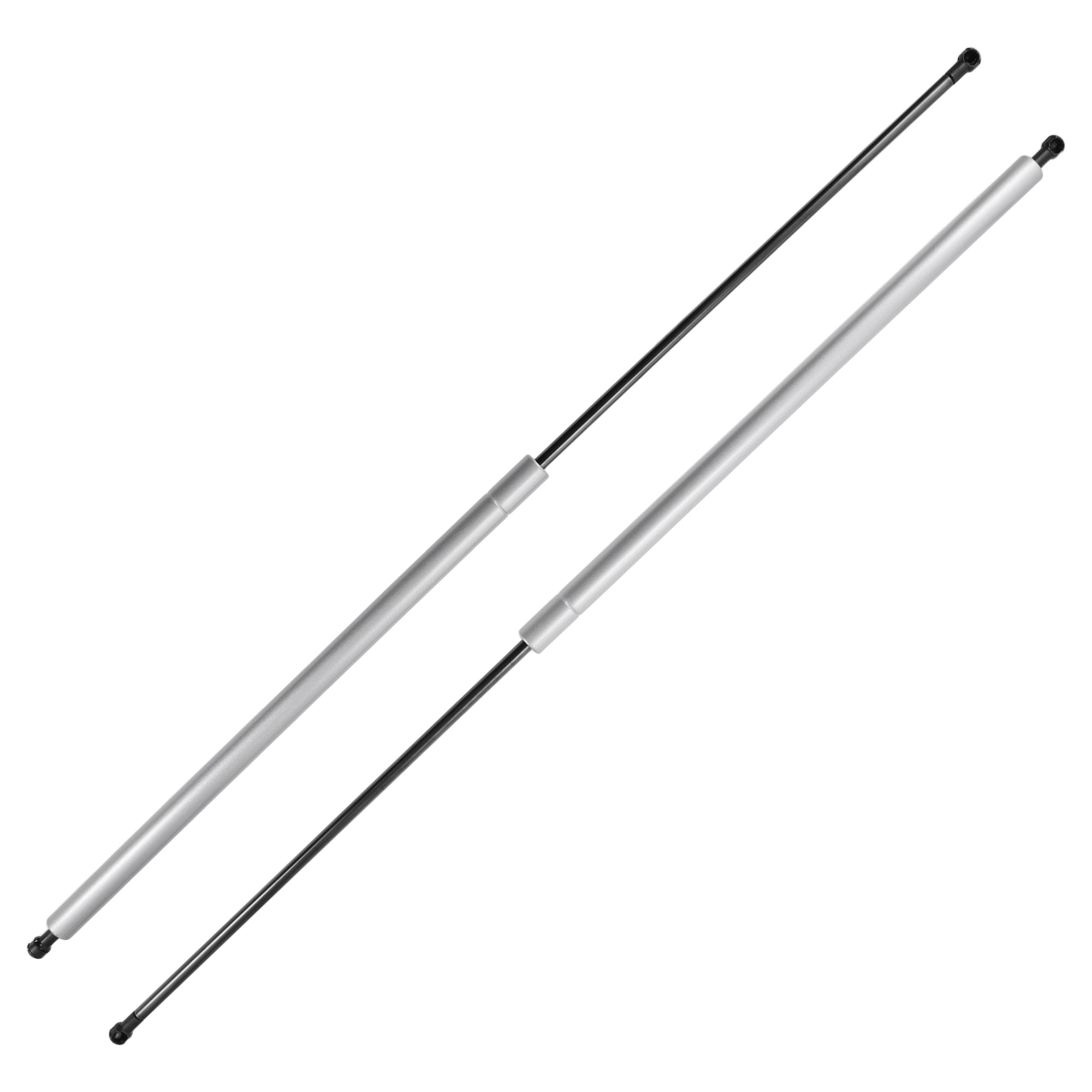 2pcs 180Ib/800N/80kg 36"/915mm Lift Supports Struts Silver Tone for Car ...