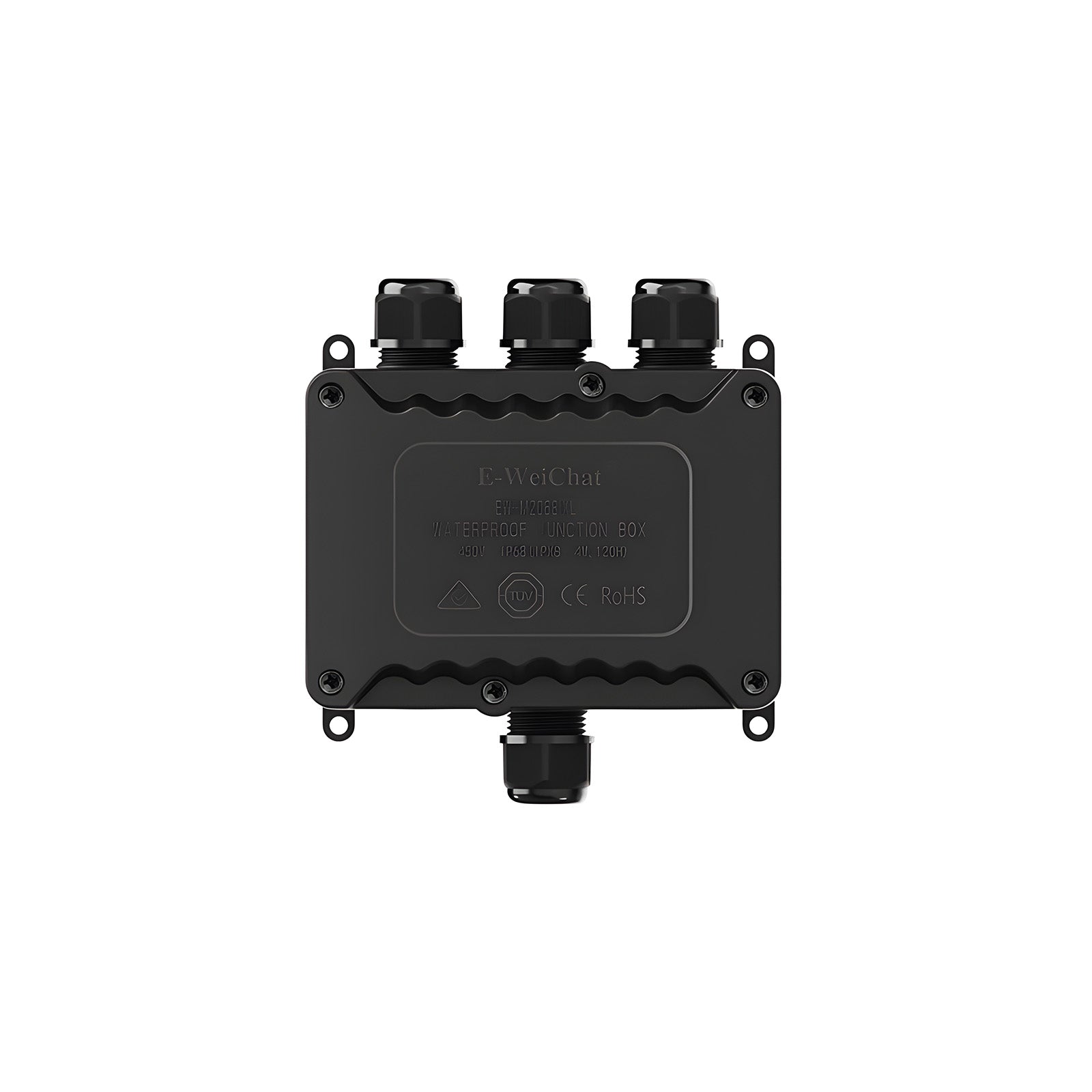2 In, 2 Out PA66 Outdoor Waterproof Electrical Box with PA12-4 Terminal ...