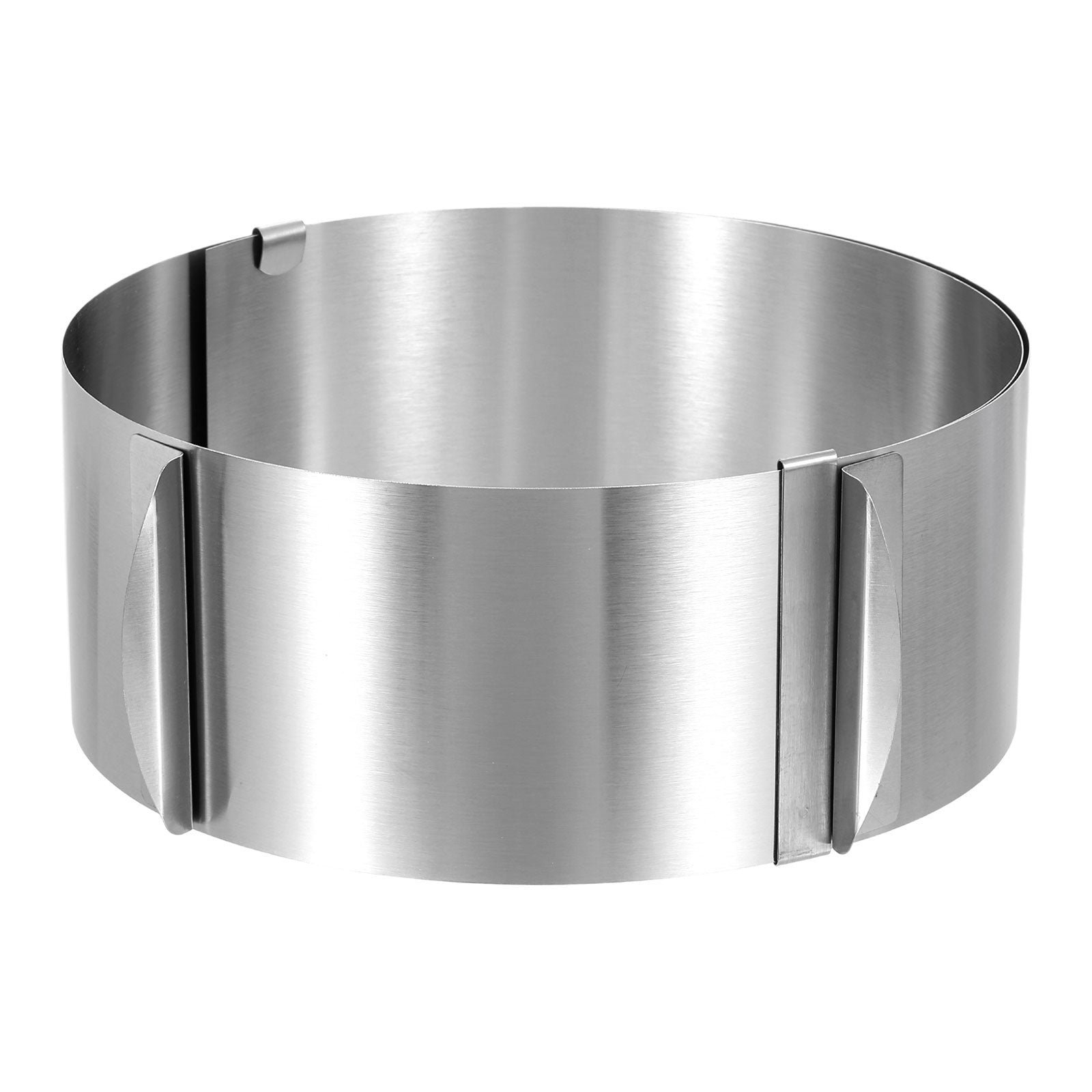 6" to 12" Cake Ring 8cm High Adjustable Round Cake Ring Stainless Steel ...