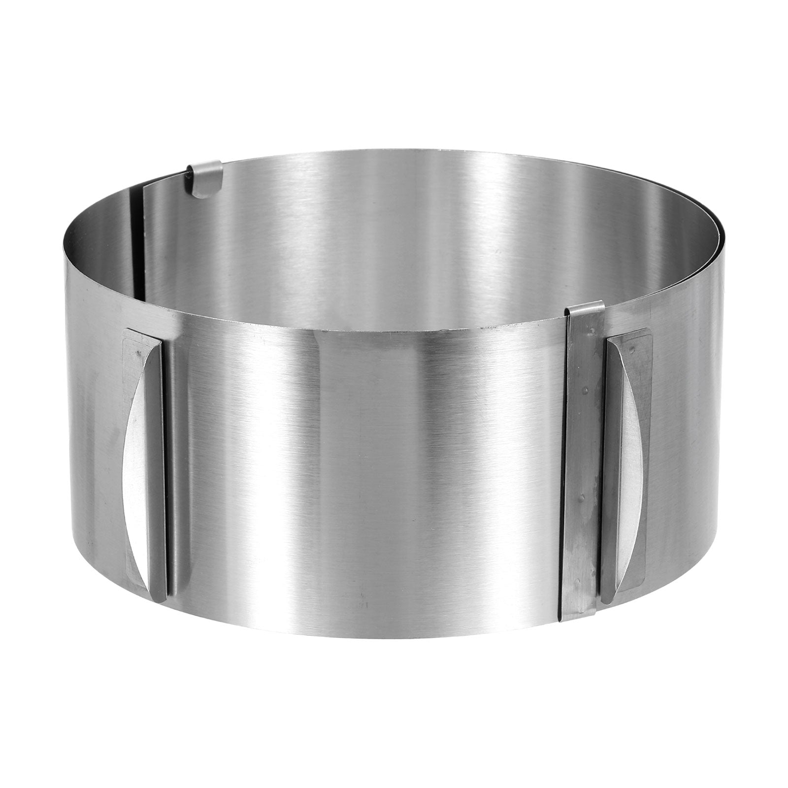 6" to 12" Cake Ring 9cm High Adjustable Round Cake Ring Stainless Steel ...