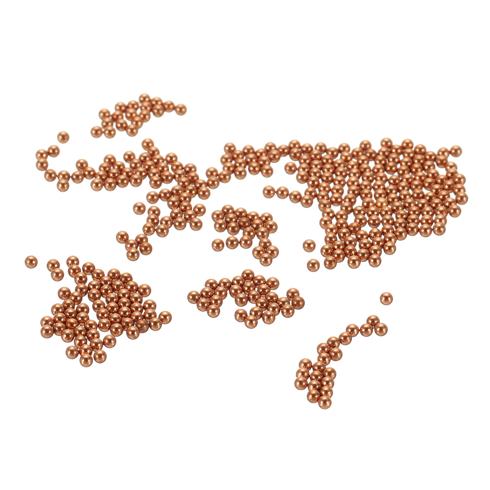 Uxcell 400 Pcs Precision Solid Copper Bearing Balls 1mm Pure Copper ...