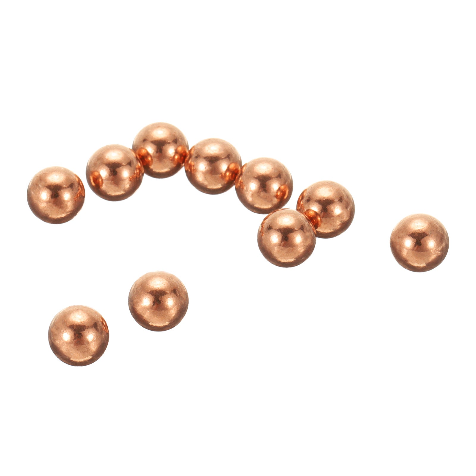Uxcell 10 Pcs Precision Solid Copper Bearing Balls 5/16" (7.938mm) Pure ...