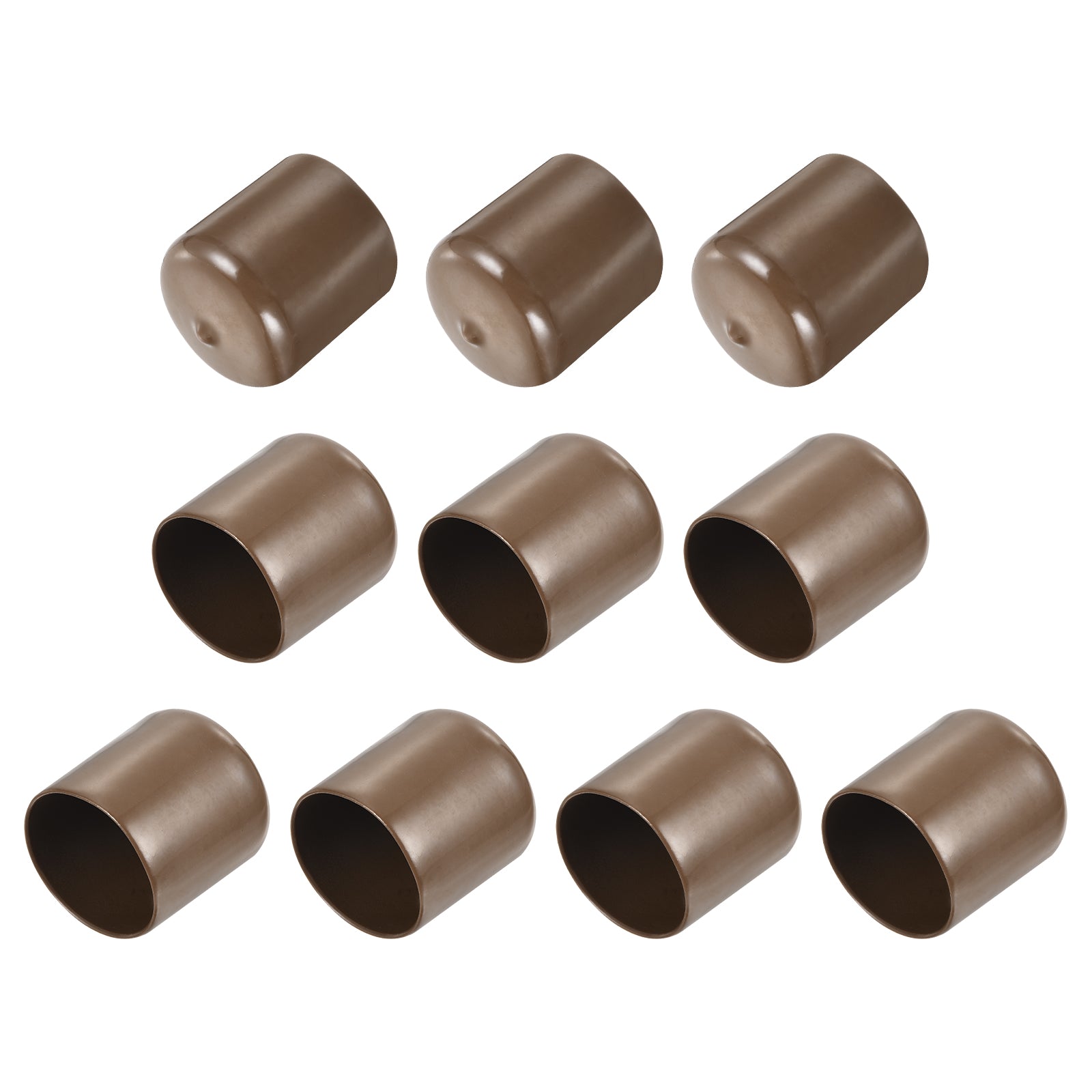 Uxcell 10pcs Rubber End Caps 39mm ID Vinyl Round End Cover Screw ...