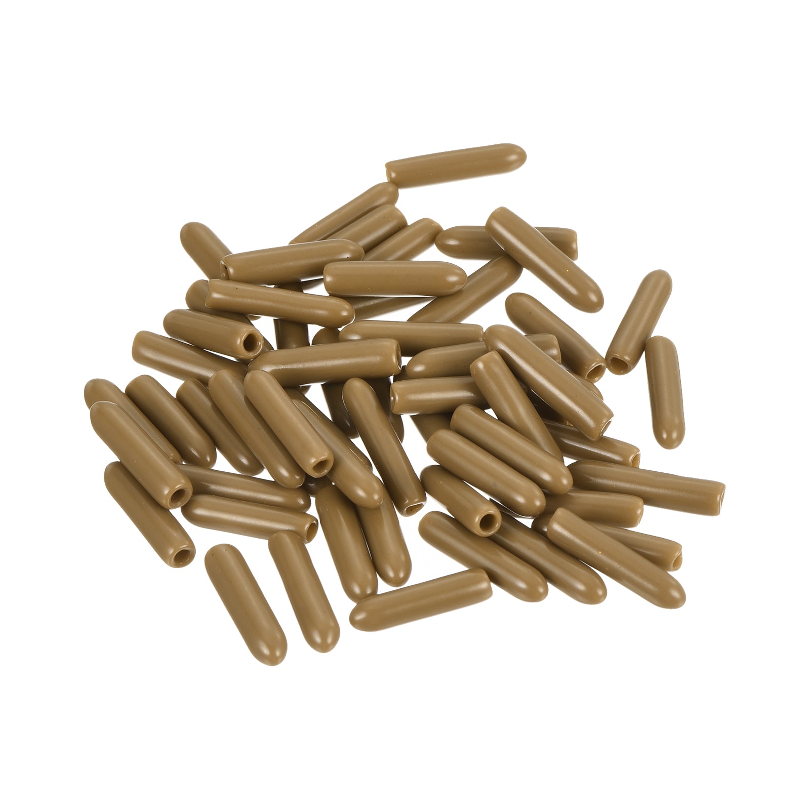 Uxcell 50pcs Rubber End Caps 2mm ID PVC Tube Bolt Cover Screw ...