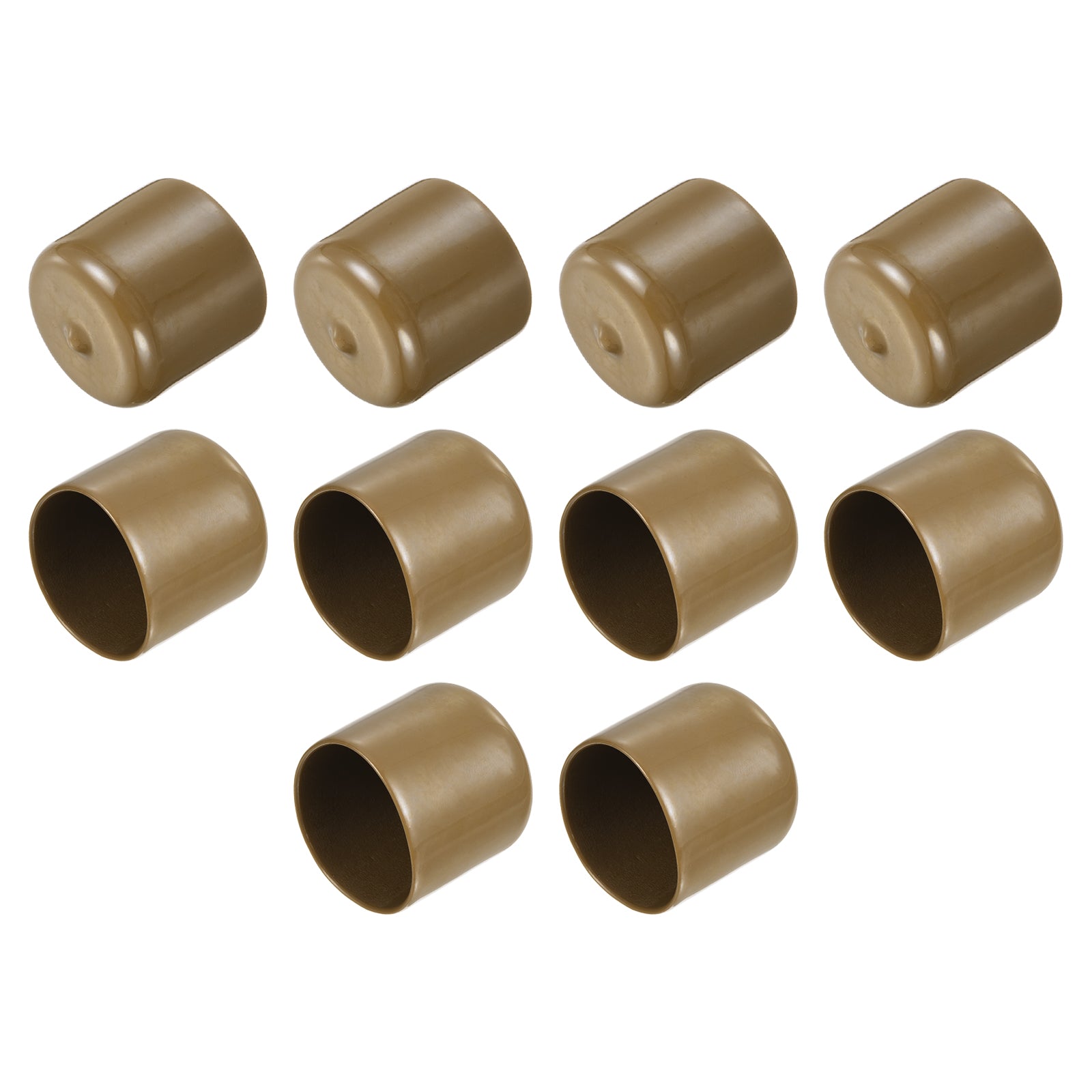 Uxcell 10pcs Rubber End Caps 34mm ID Vinyl Round End Cover Screw ...
