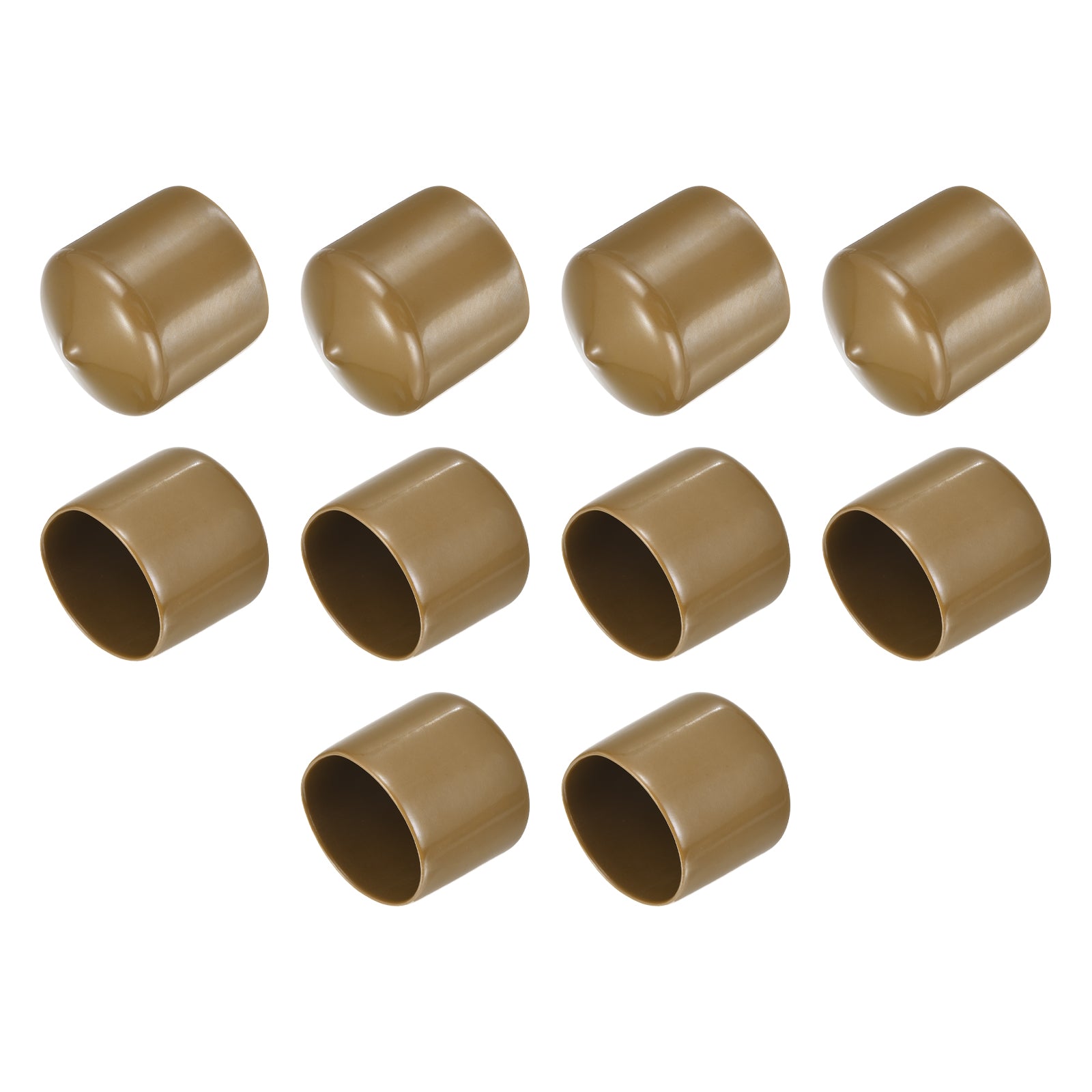 Uxcell 10pcs Rubber End Caps 35mm ID Vinyl Round End Cover Screw ...