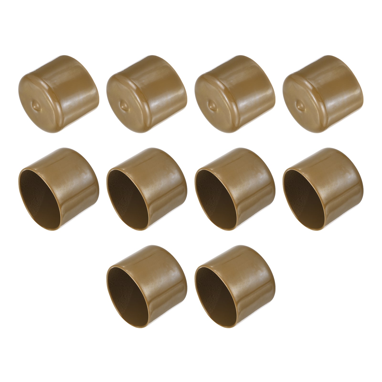 Uxcell 10pcs Rubber End Caps 37mm ID Vinyl Round End Cover Screw ...