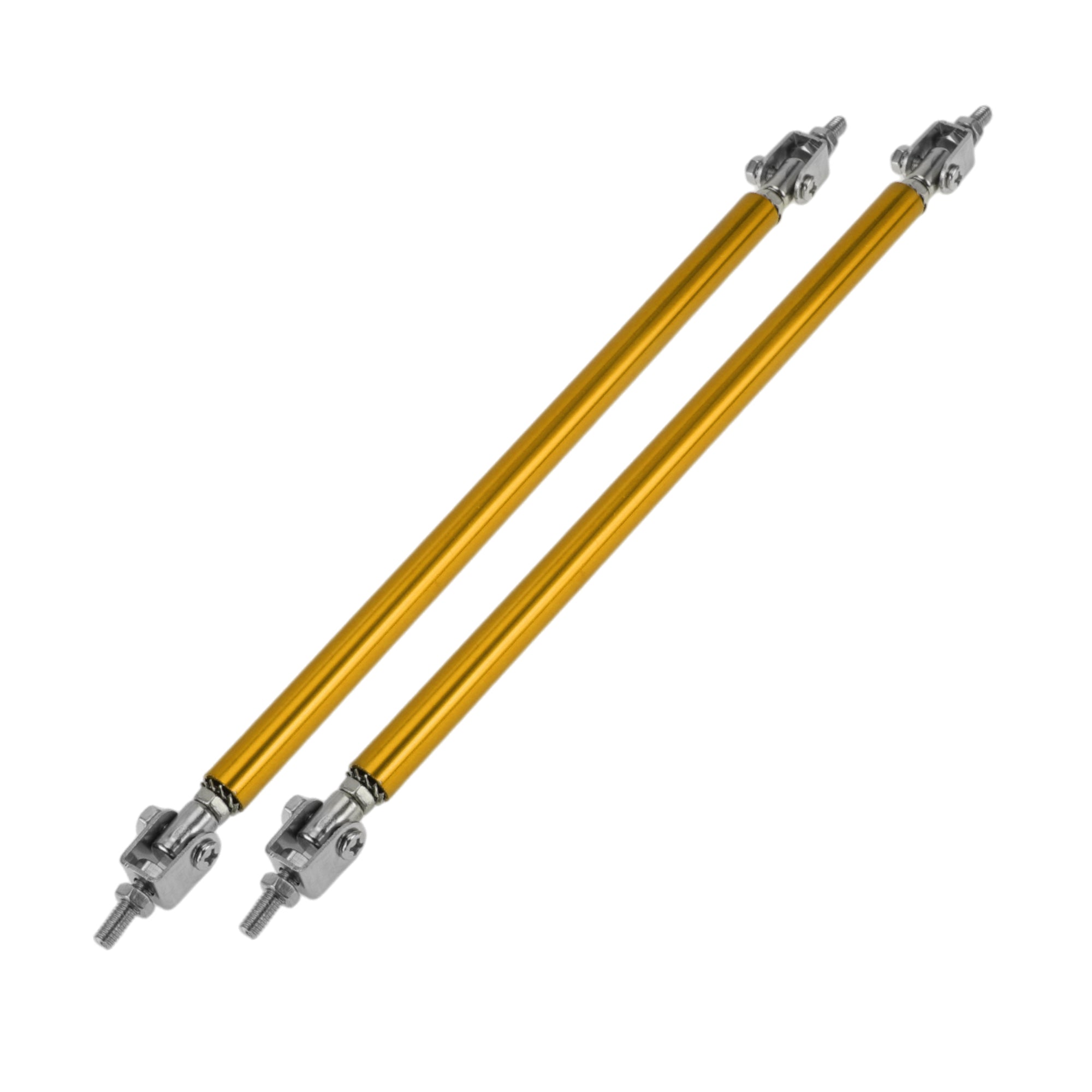 2pcs 20cm/7.87in Car Splitter Support Rods Adjustable Front Rear Bumper ...
