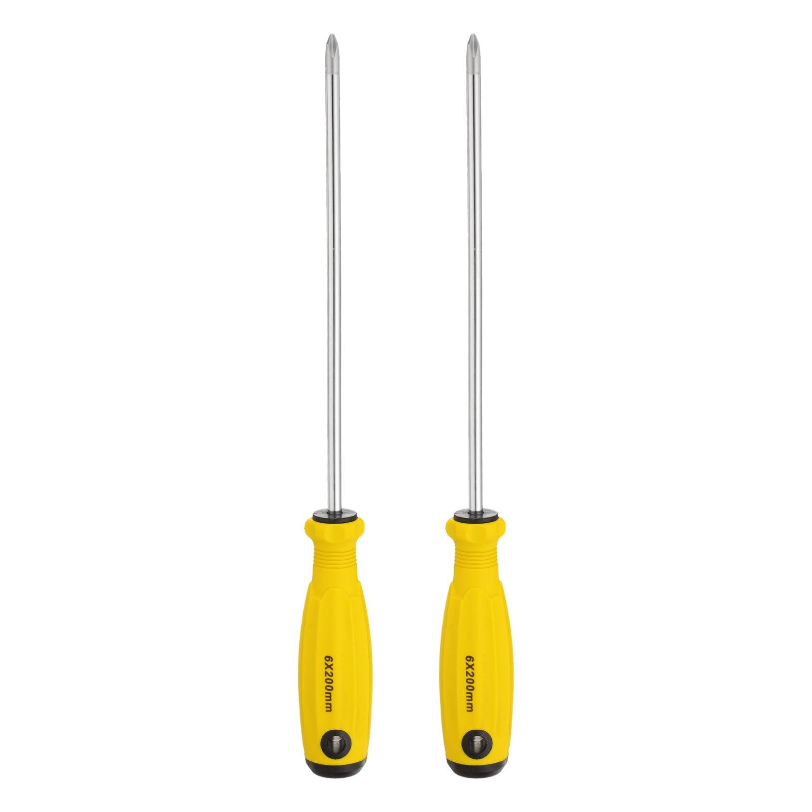2pcs PH2 Phillips Screwdriver #2 12.4" Magnetic Screwdrivers CR-V ...