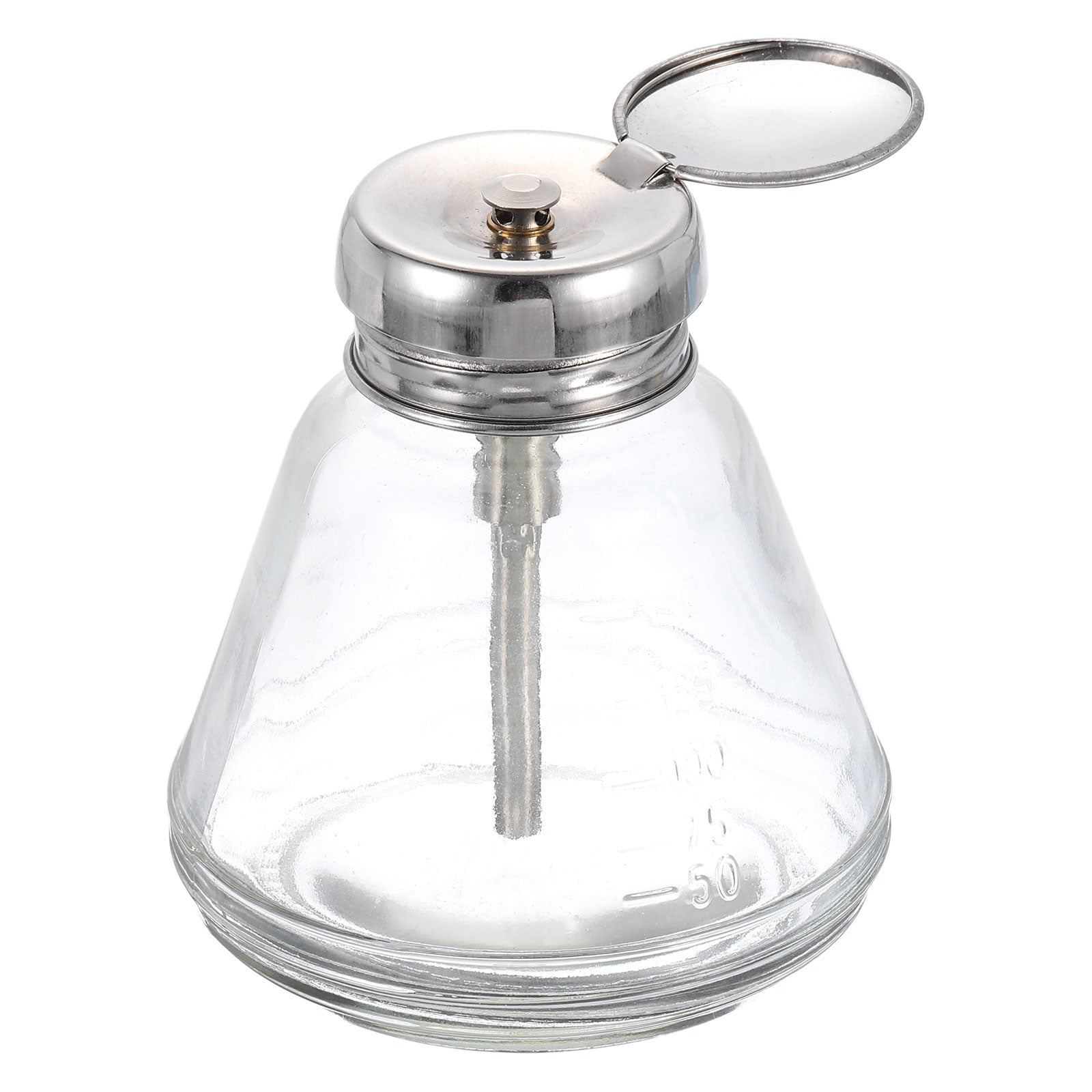 Solvent Alcohol Dispensers 180ml(6.1oz) Conical Push Down Liquid ...