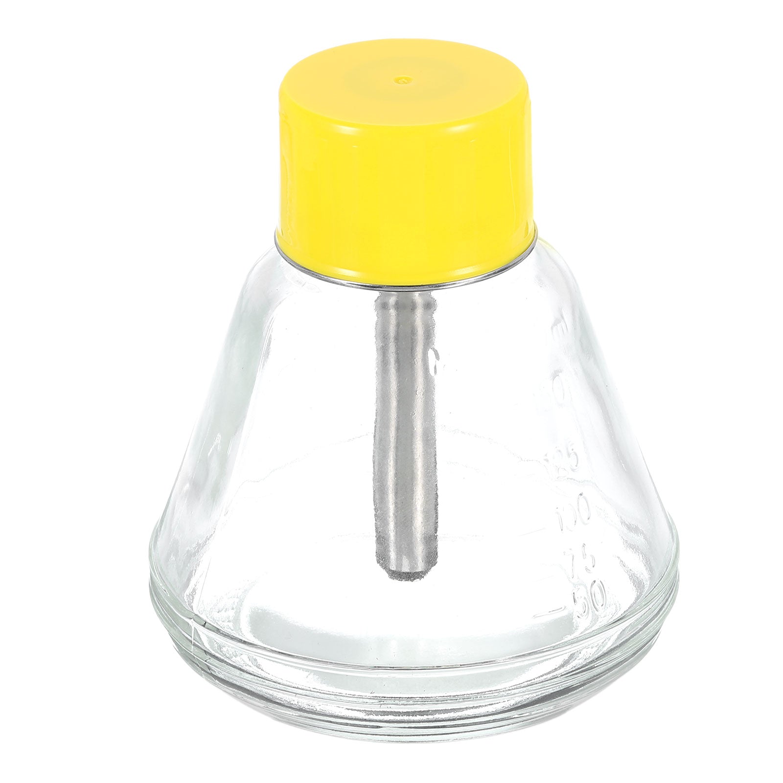 Glass Solvent Alcohol Dispensers 180ml(6.1oz) Conical Push Down Liquid ...
