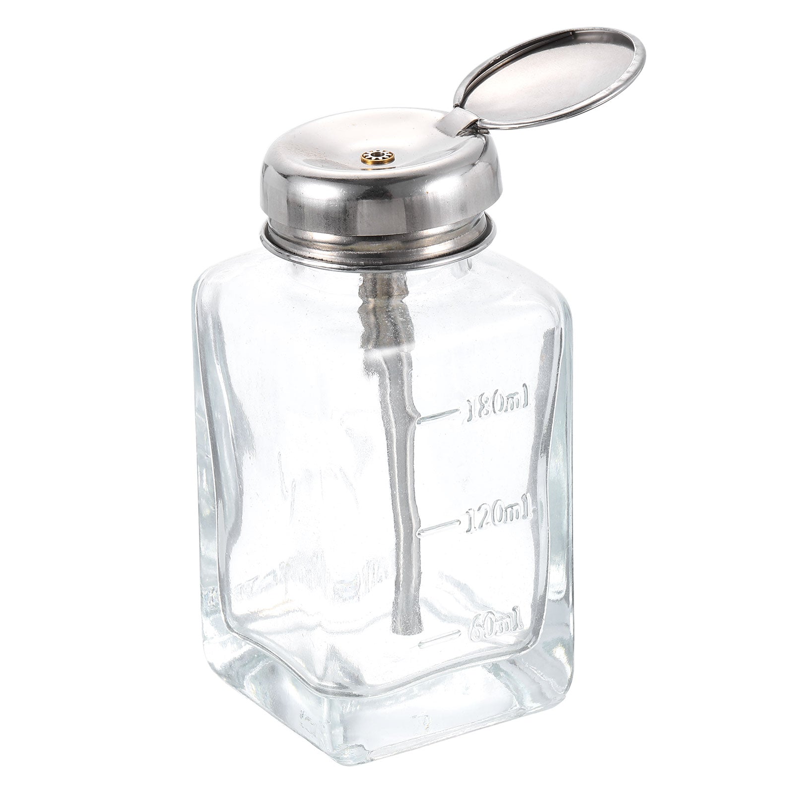 Solvent Alcohol Dispensers 180ml(6.1oz) Conical Push Down Liquid ...