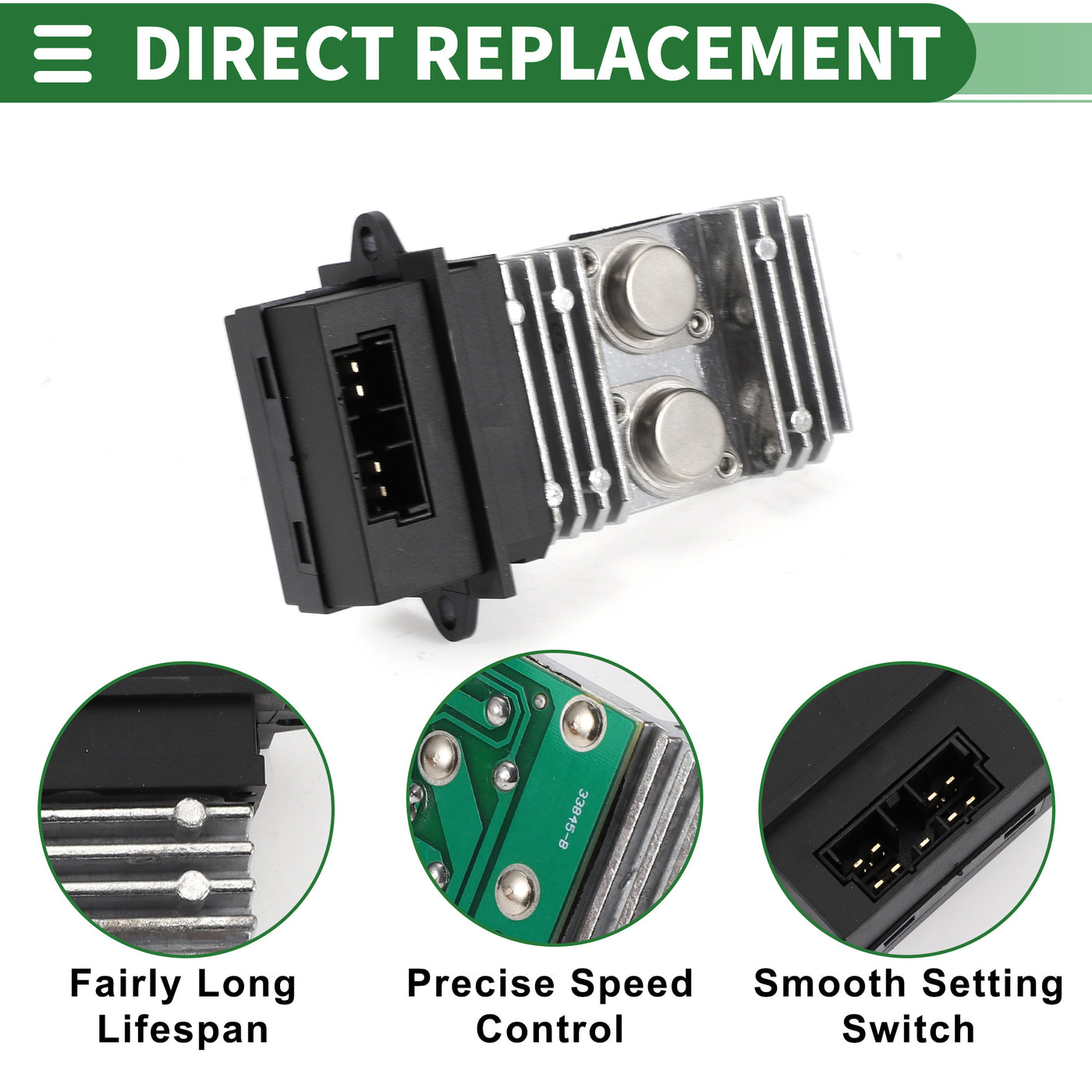 HVAC Blower Motor Resistor Heater Blower Resistor for Renault Megane ...