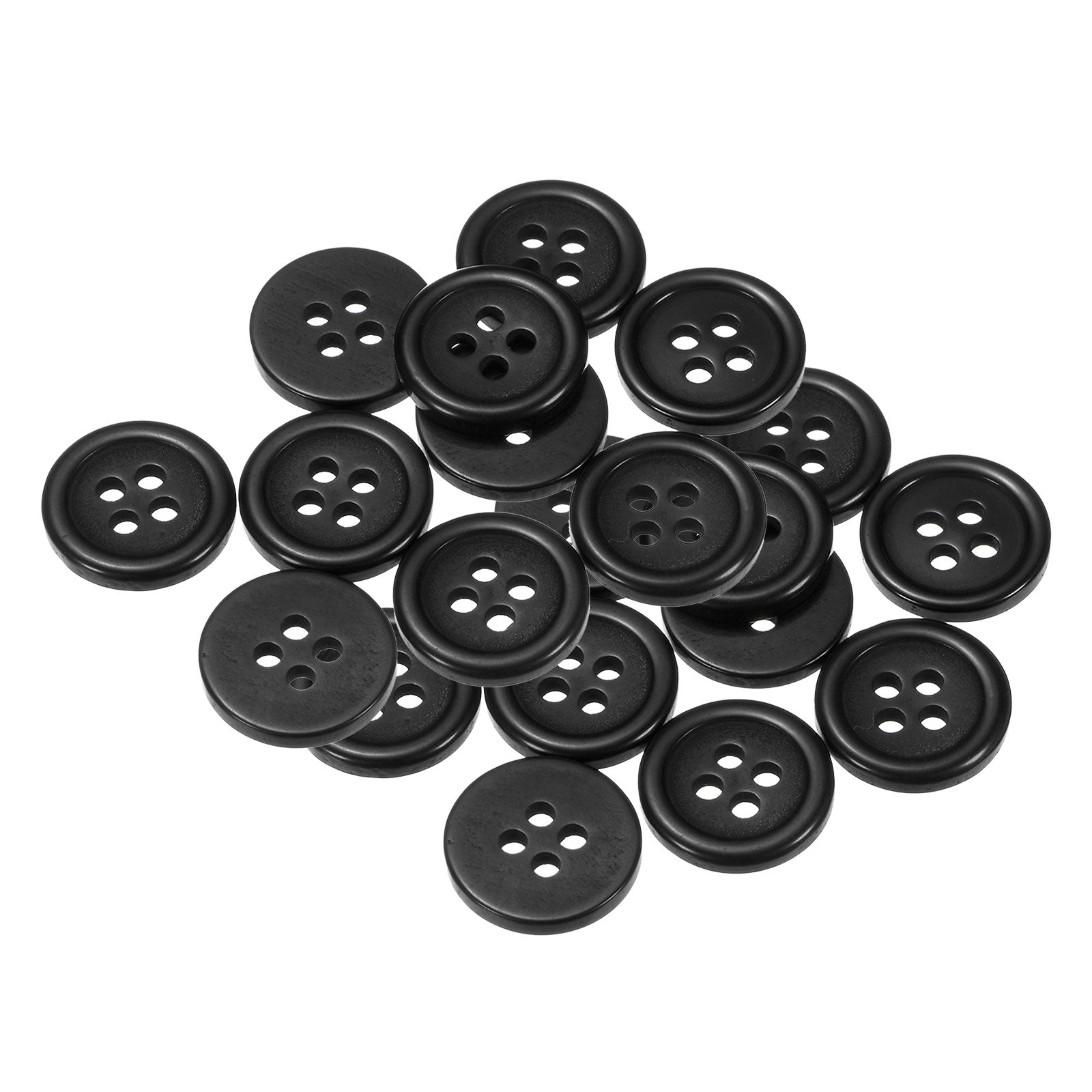 1.5 Inch Resin Buttons 60 Piece HARFINGTON 60-Piece Resin Buttons - 1.5 ...