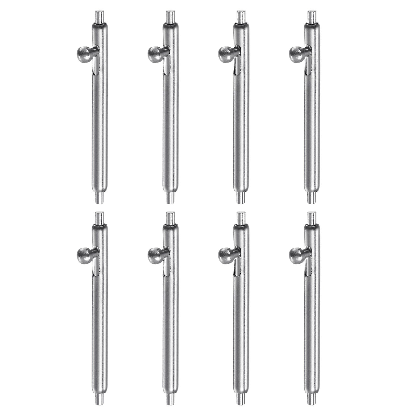 8pcs Quick Release Spring Bar 17mm Width 1.5mm Diameter Stainless Steel ...