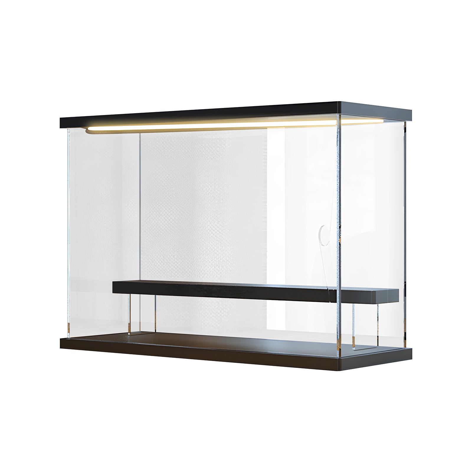 Acrylic Collection Display Cabinet with RGB Bluetooth Dimming Light and ...