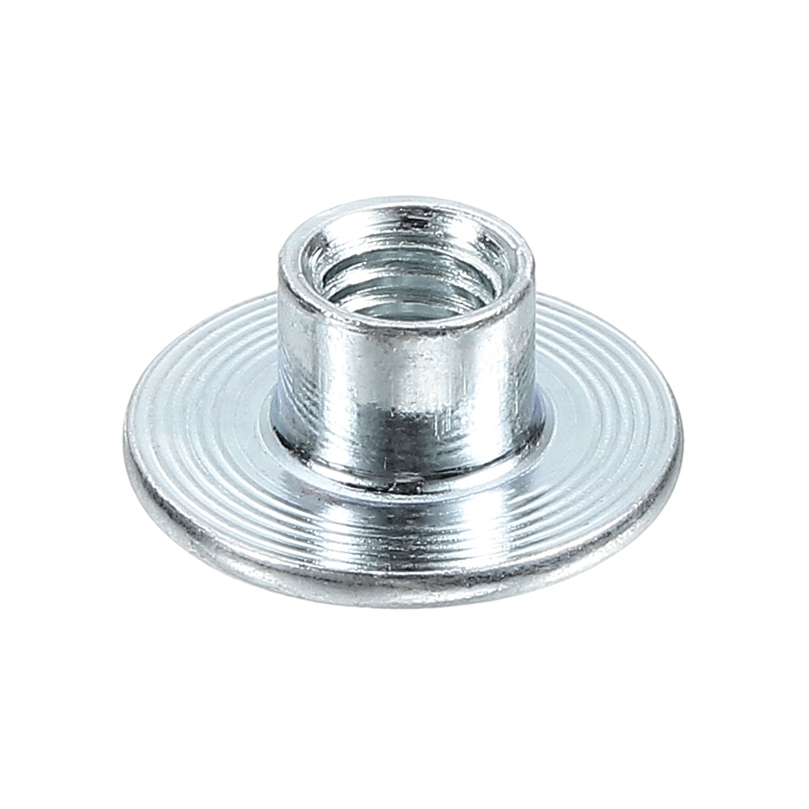 Uxcell M6 T-nuts, 24pcs Carbon Steel Tee Nut Round Base Weld Nut 8mm ...
