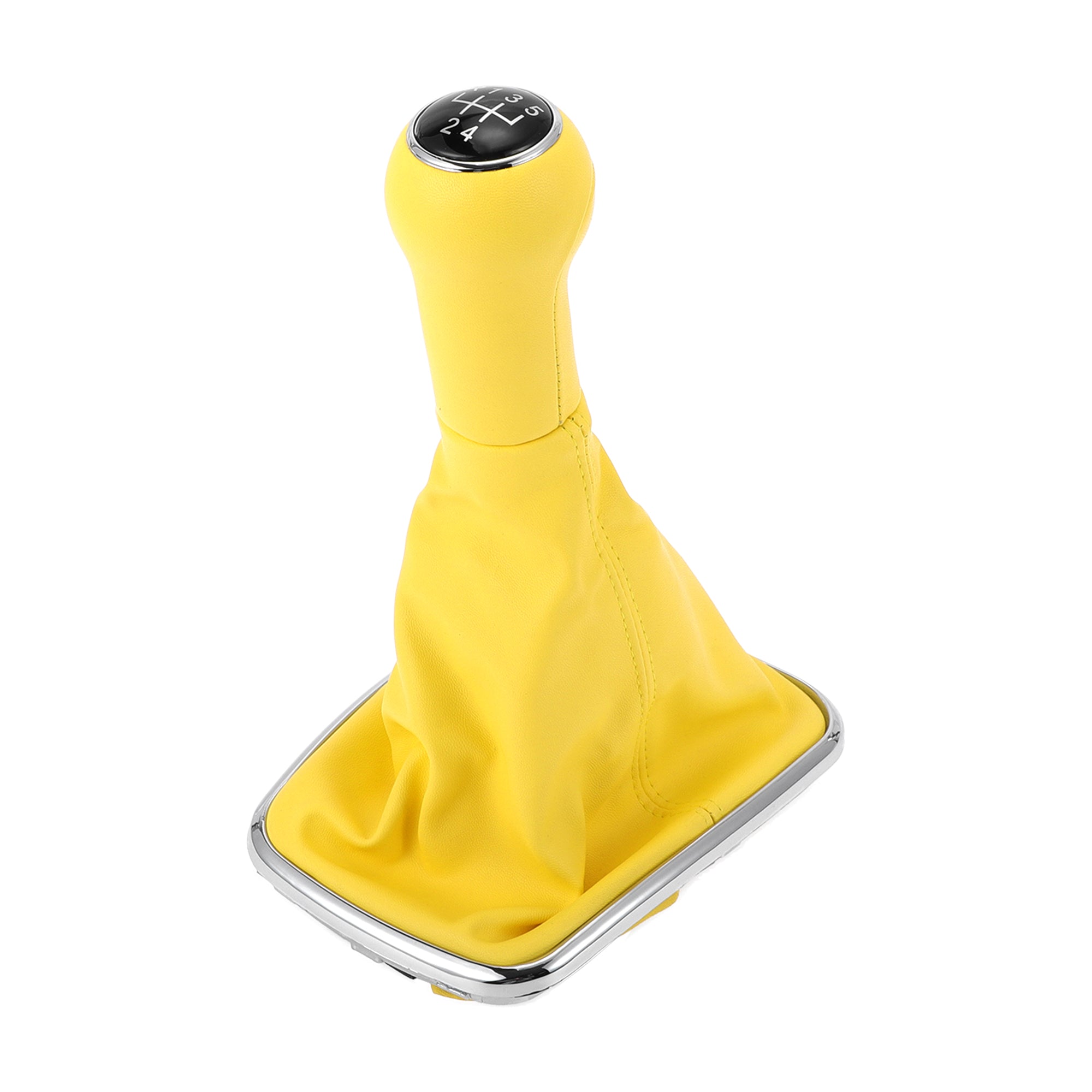 5 Speed Gear Shifter Knob with Cover, Gearbox Stick Shifter Lever Knob ...