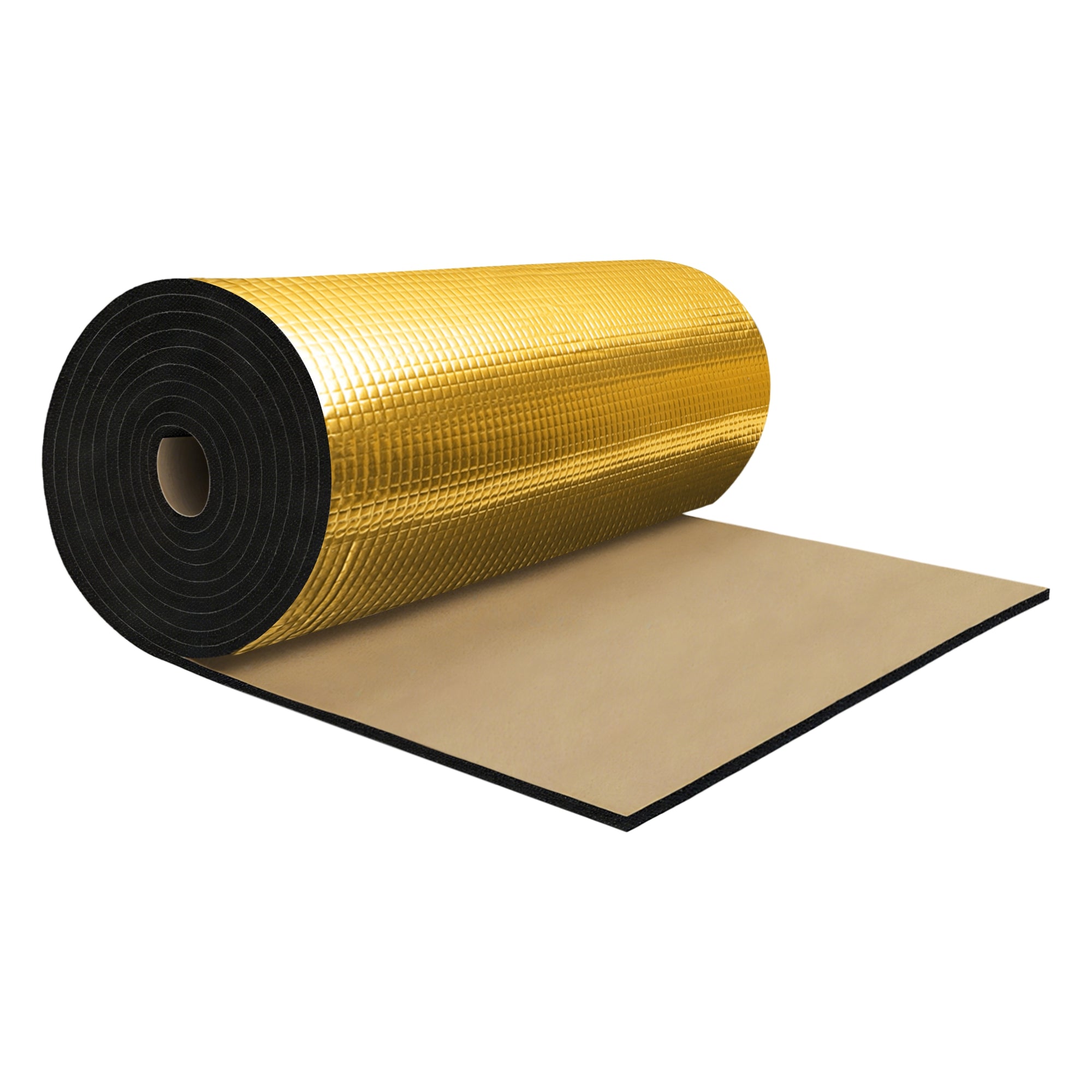 236mil 6mm 21.5sqft Car Sound Deadener Mat Aluminum Foil 78.74"x39.37 ...