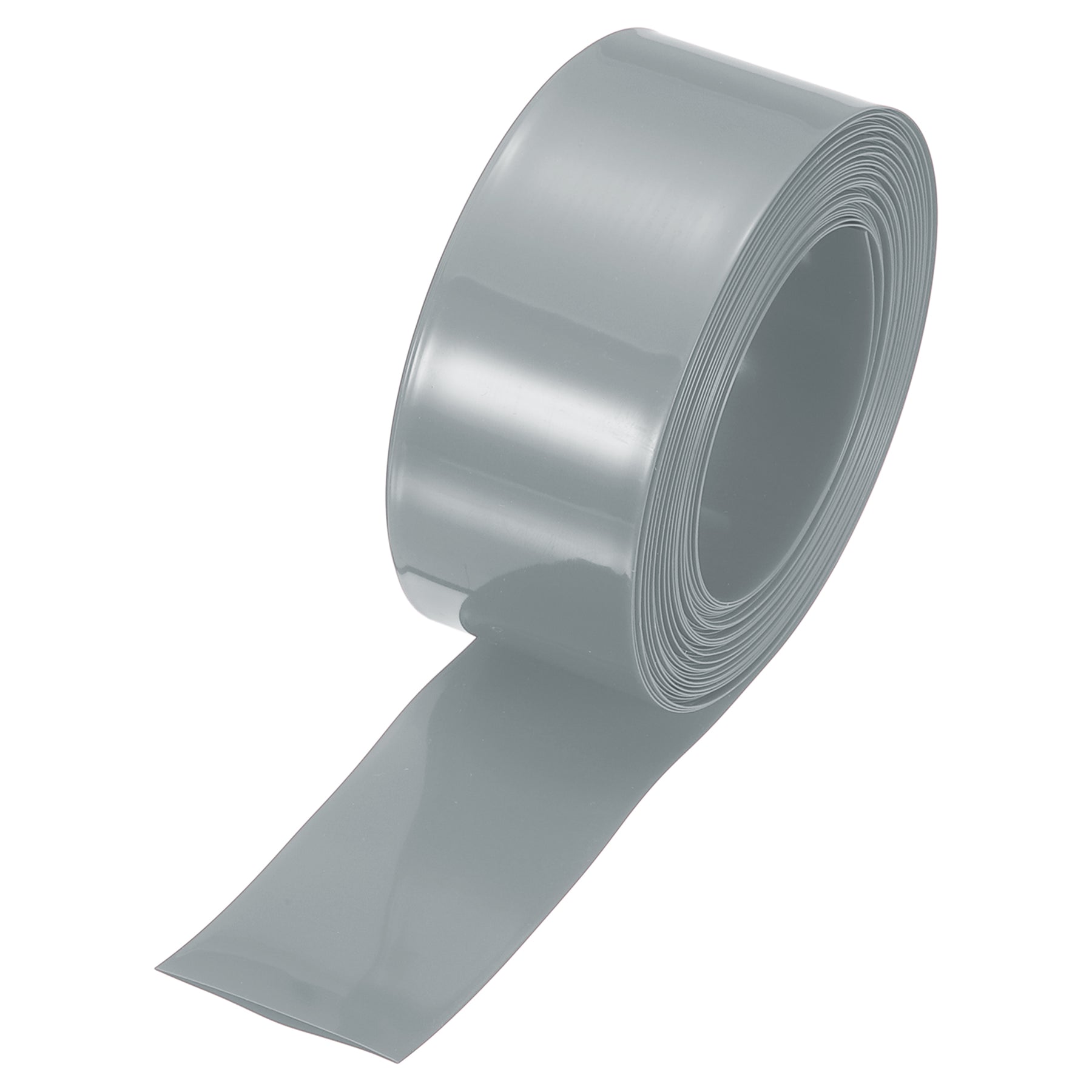 Battery Wrap 32mm Flat 26 ft PVC Heat Shrink Tube Wraps Silver | Harfington