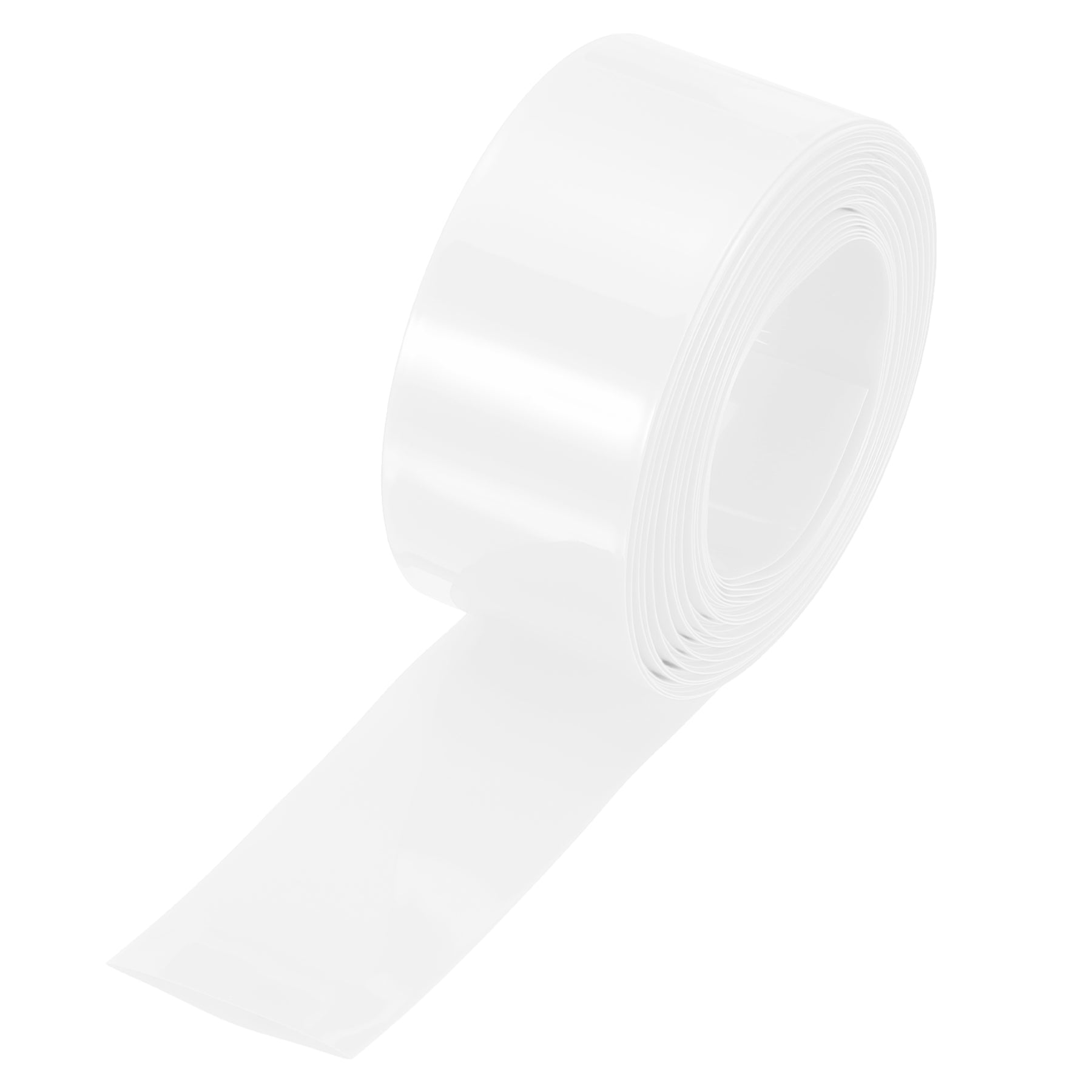 Battery Wrap 30mm Flat 21ft PVC Heat Shrink Tube Wraps White | Harfington
