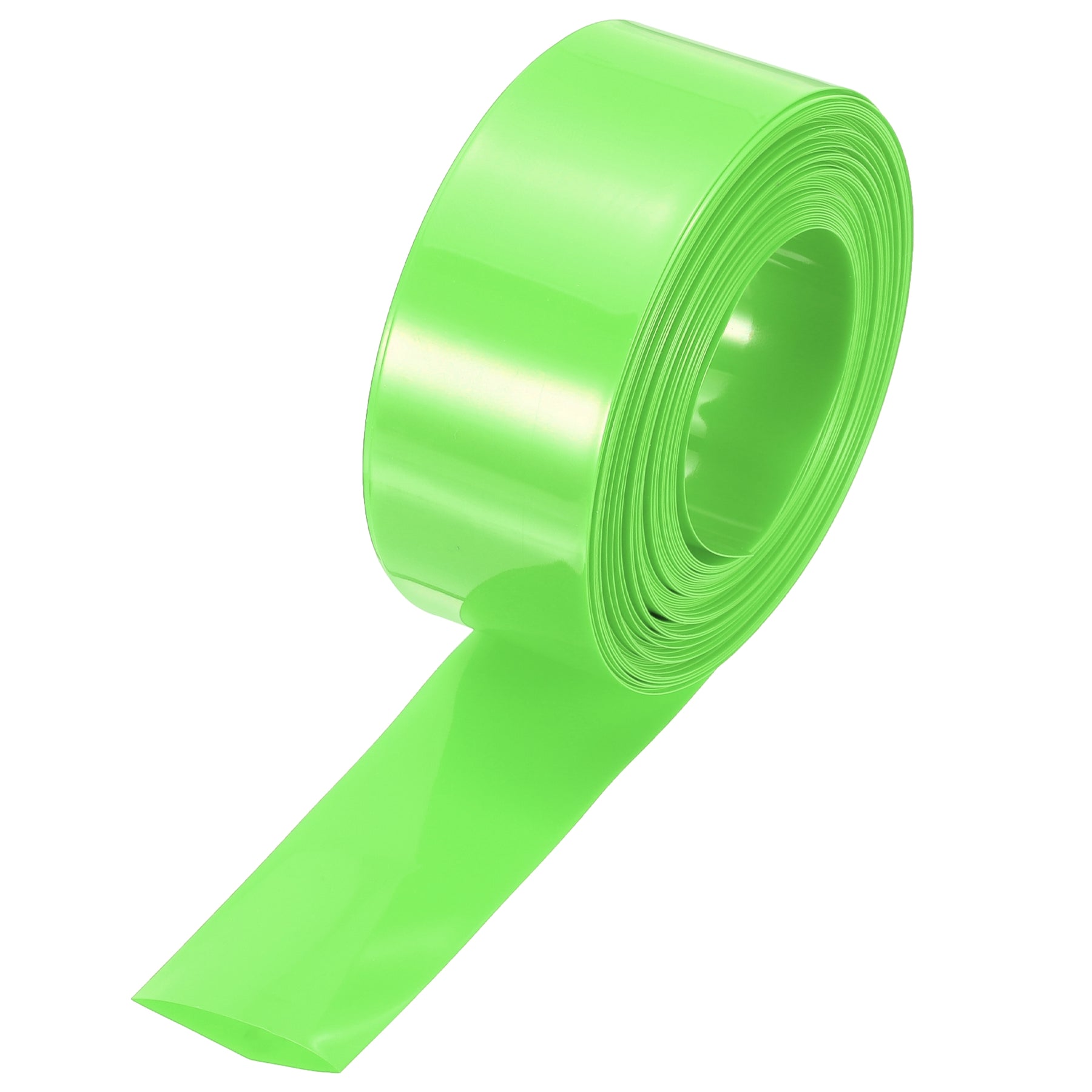 Battery Wrap 30mm Flat 34ft PVC Heat Shrink Tube Wraps Pale Green ...