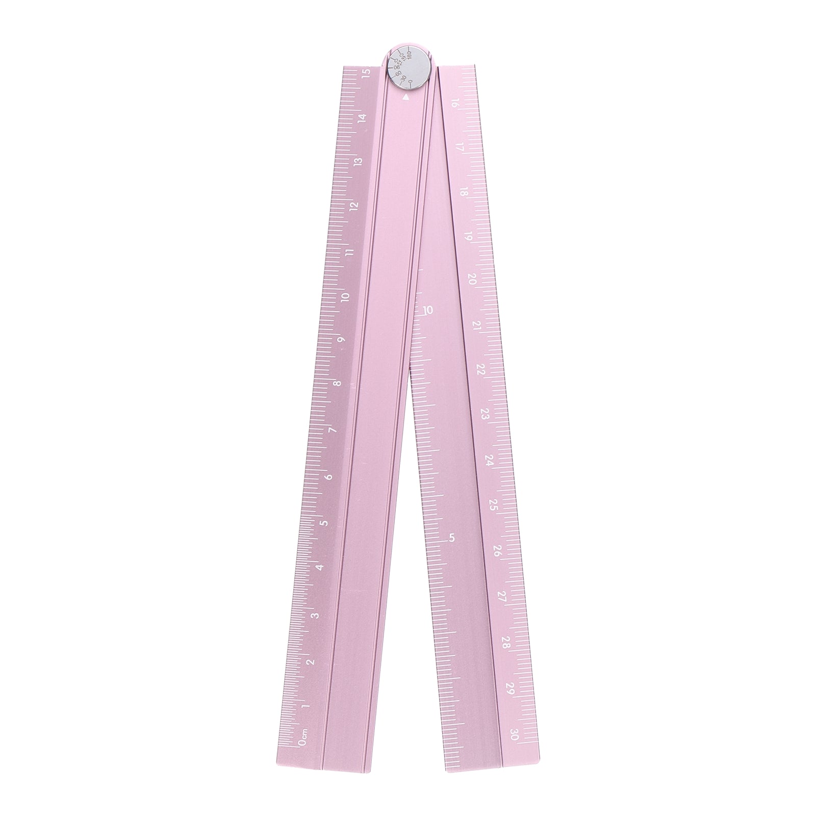 Folding Straight Rulers 30cm Metric Aluminum Alloy Foldable Angle ...
