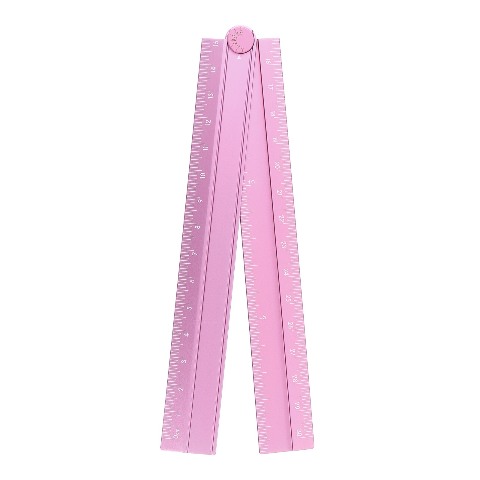 Folding Straight Ruler 30cm Metric Metal Foldable Angle Protractor ...