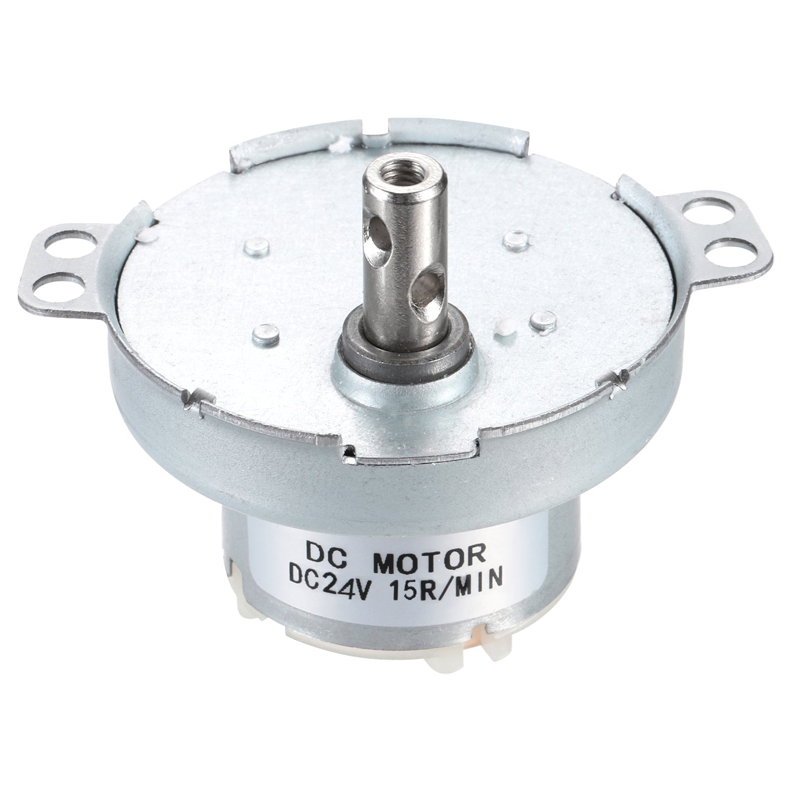 Slow Speed Motor JS-50T Electric Motor Brushed Gear Motor, 24V DC 15RPM ...