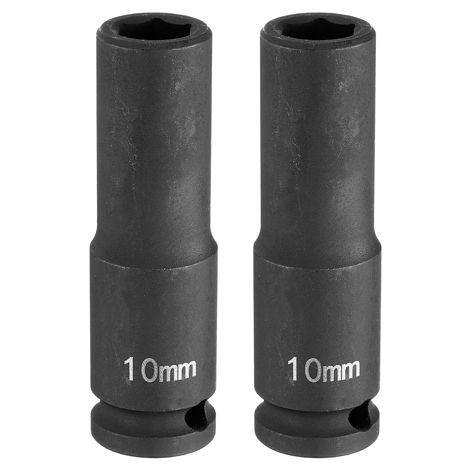 2pcs Deep Impact Socket 3/8" Square Drive by 10mm Metric 6 Point Socket ...