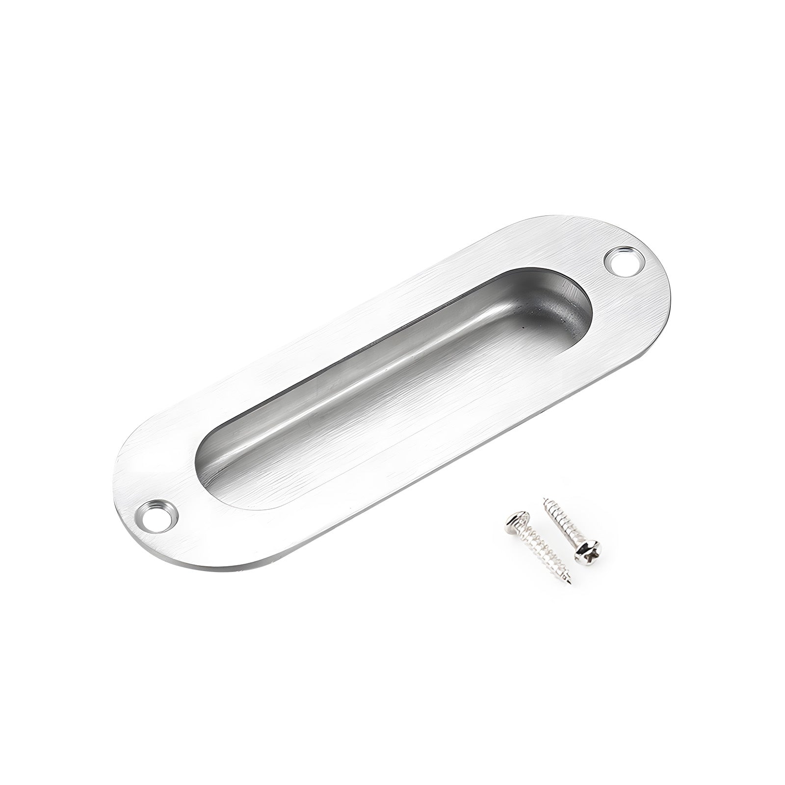 1PCS Round Stainless Steel Hidden Recessed Pull Handle Stainless Steel ...