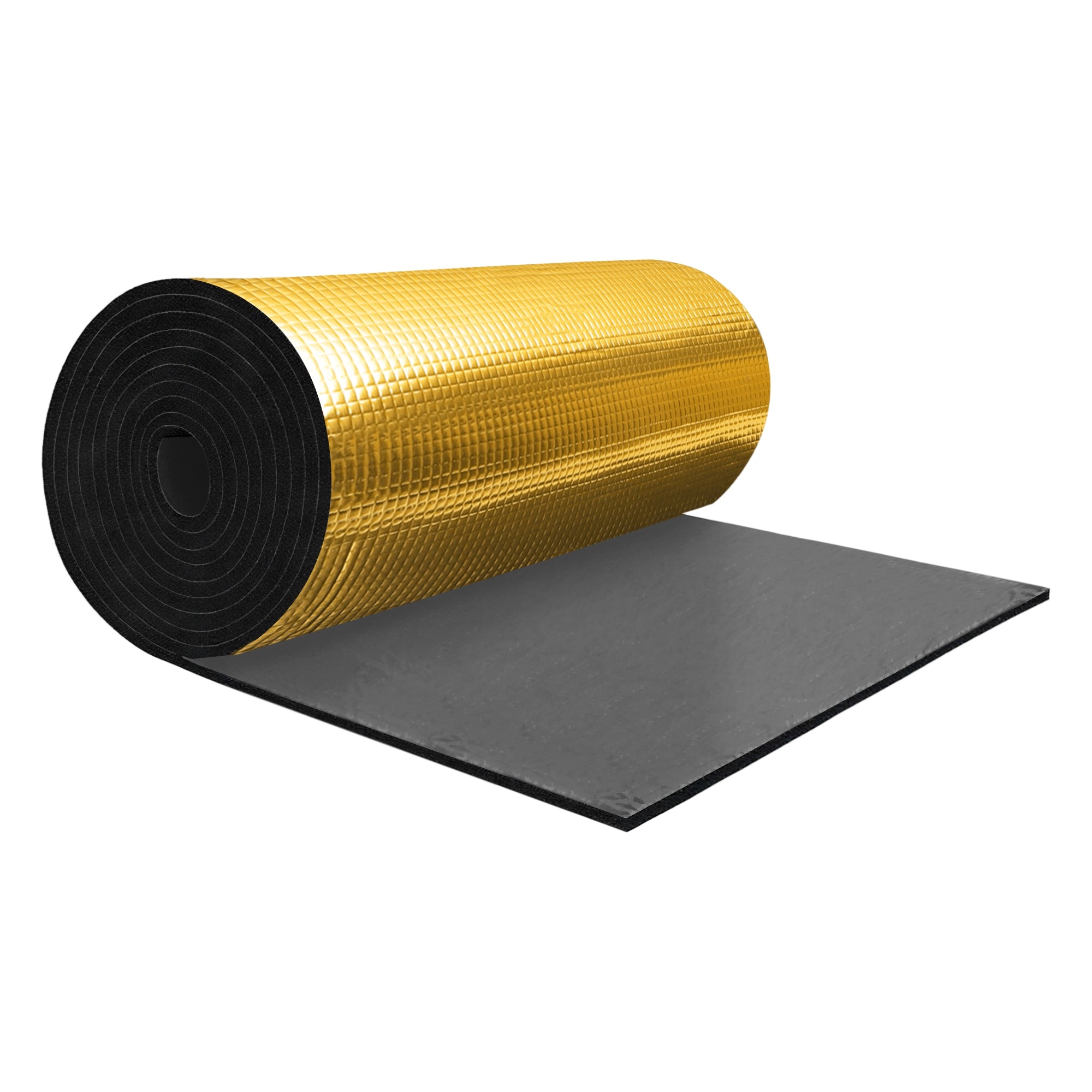 394mil 10mm 10.77sqft Sound Deadening Mat Aluminum Foil Heat Shield ...