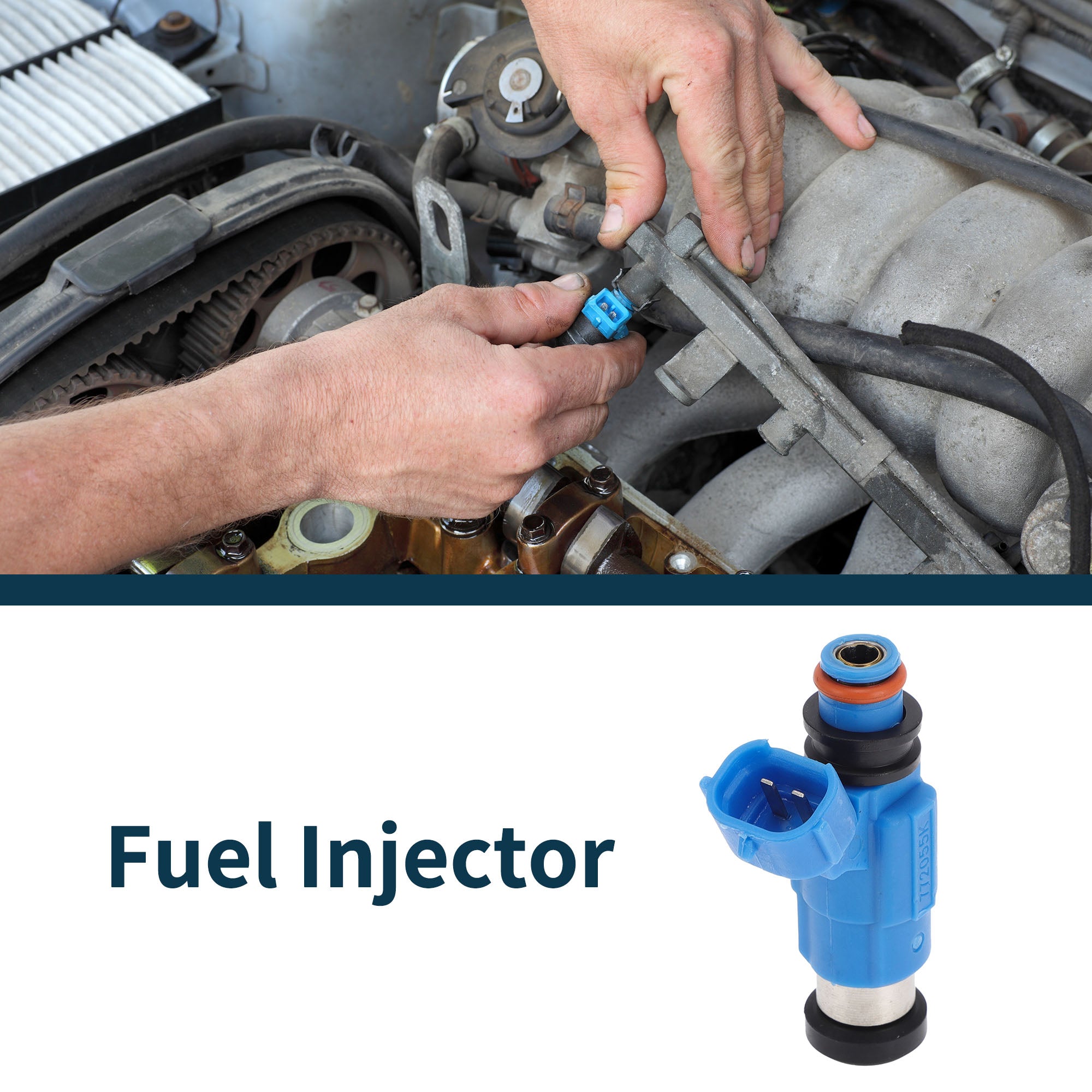 Fuel Injector for Mazda BT-50/B-2.6 Flow Match No.15710-78G00 Fuel ...