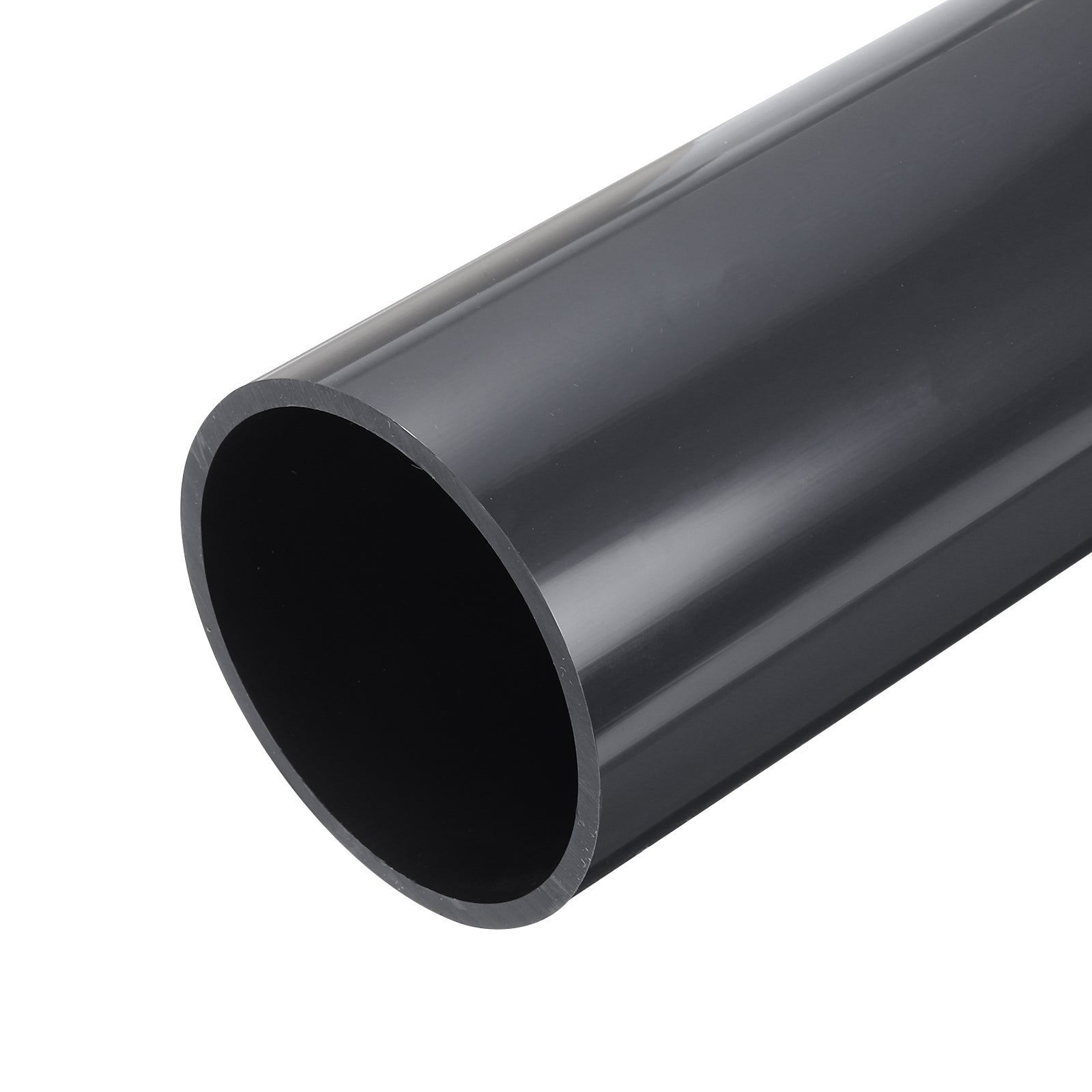 2Pcs Deep Grey PVC Rigid Pipe 57mm ID 63mm OD 12" High Impact, Deep ...